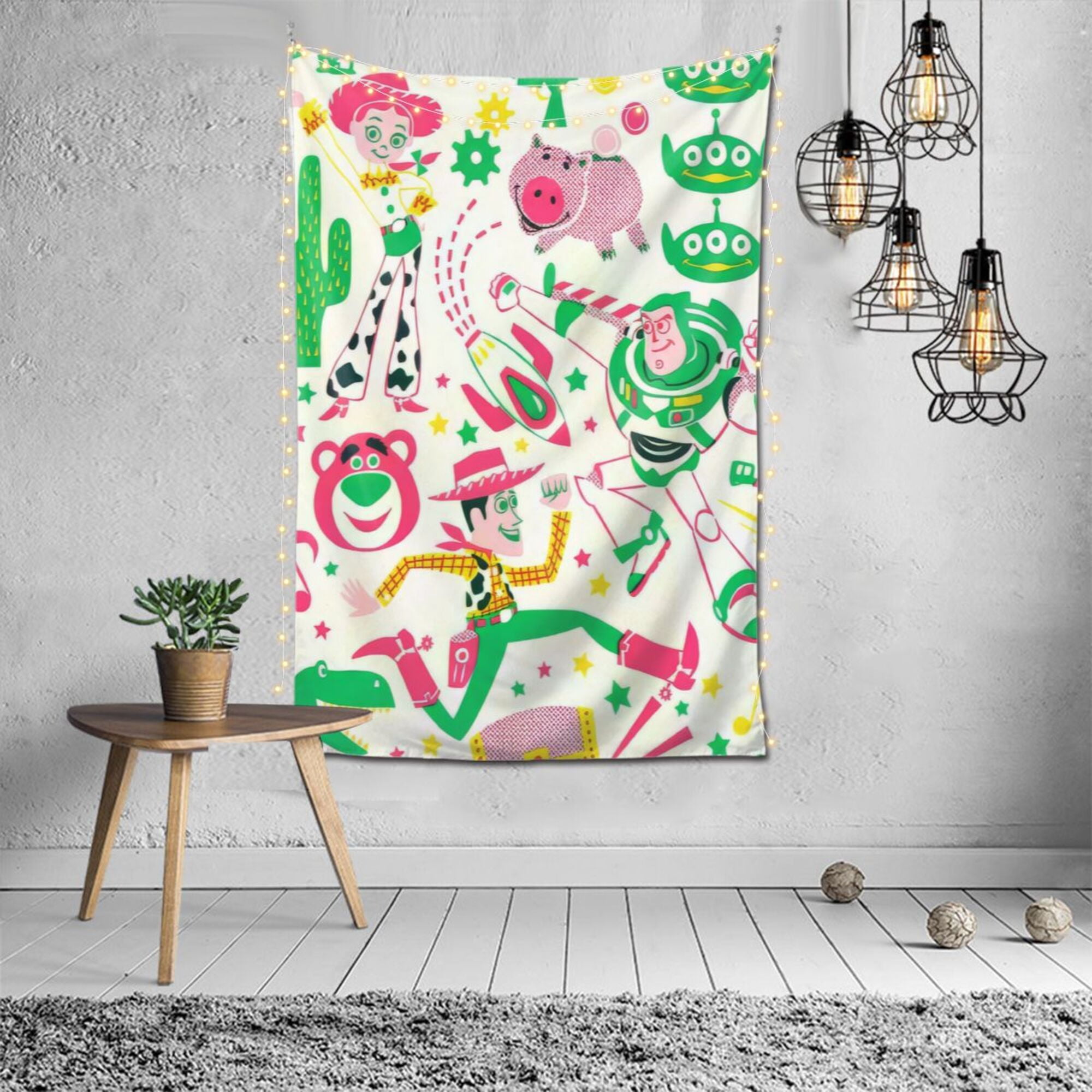 Toy Story Tapestry Aesthetic Cute Room Decor Tapestry Birthday ...