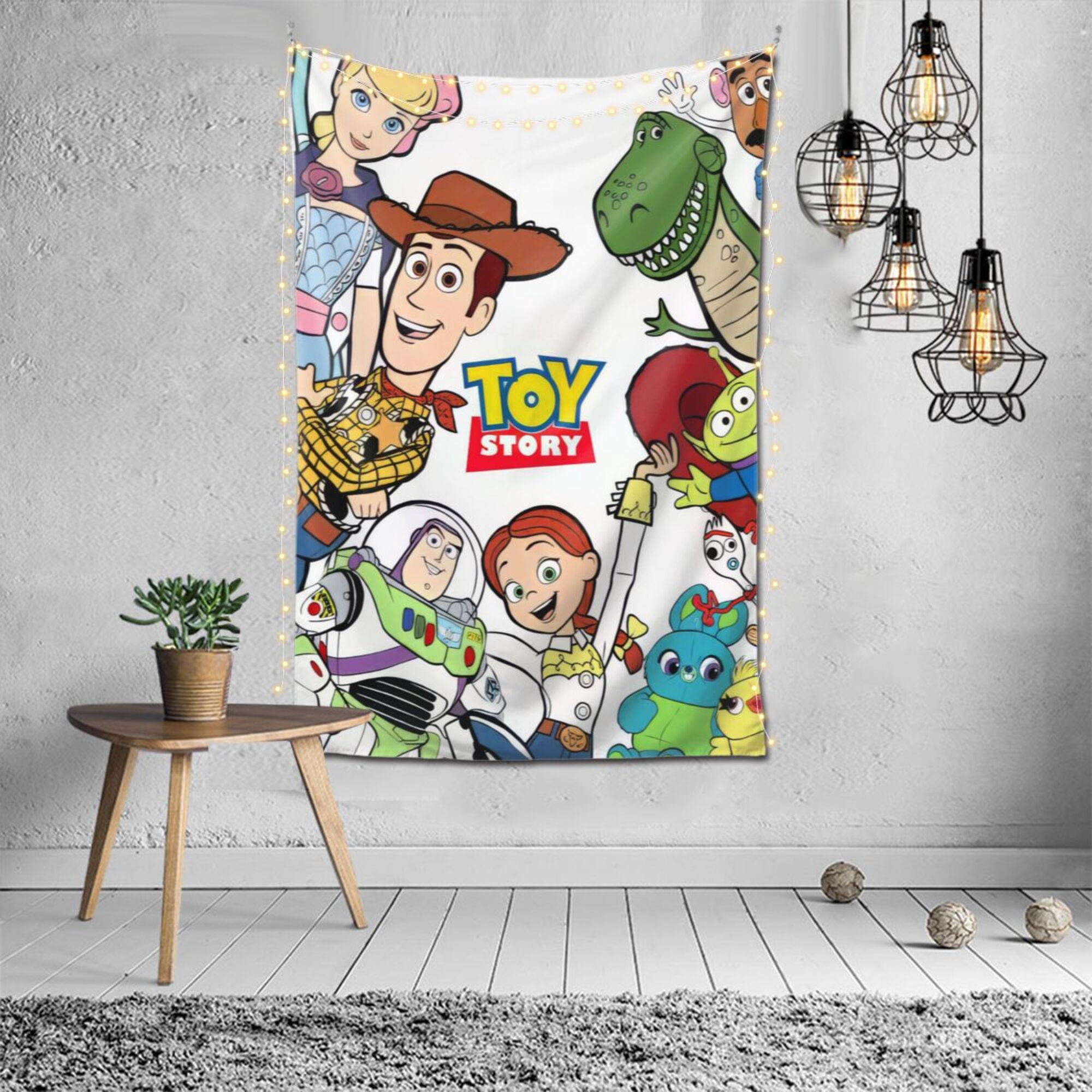Toy Story Tapestry Aesthetic Cute Room Decor Tapestry Birthday ...