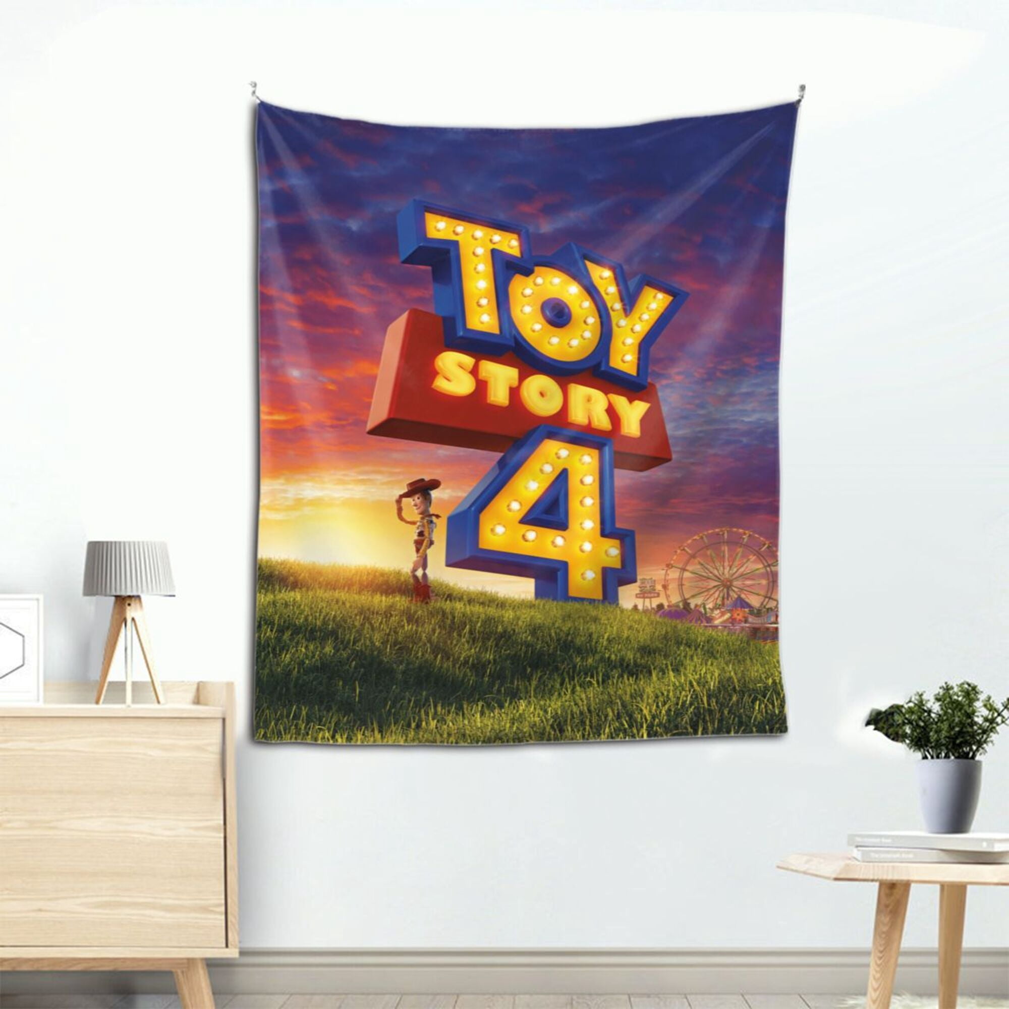 Toy Story Tapestry Aesthetic Cute Room Decor Tapestry Birthday ...