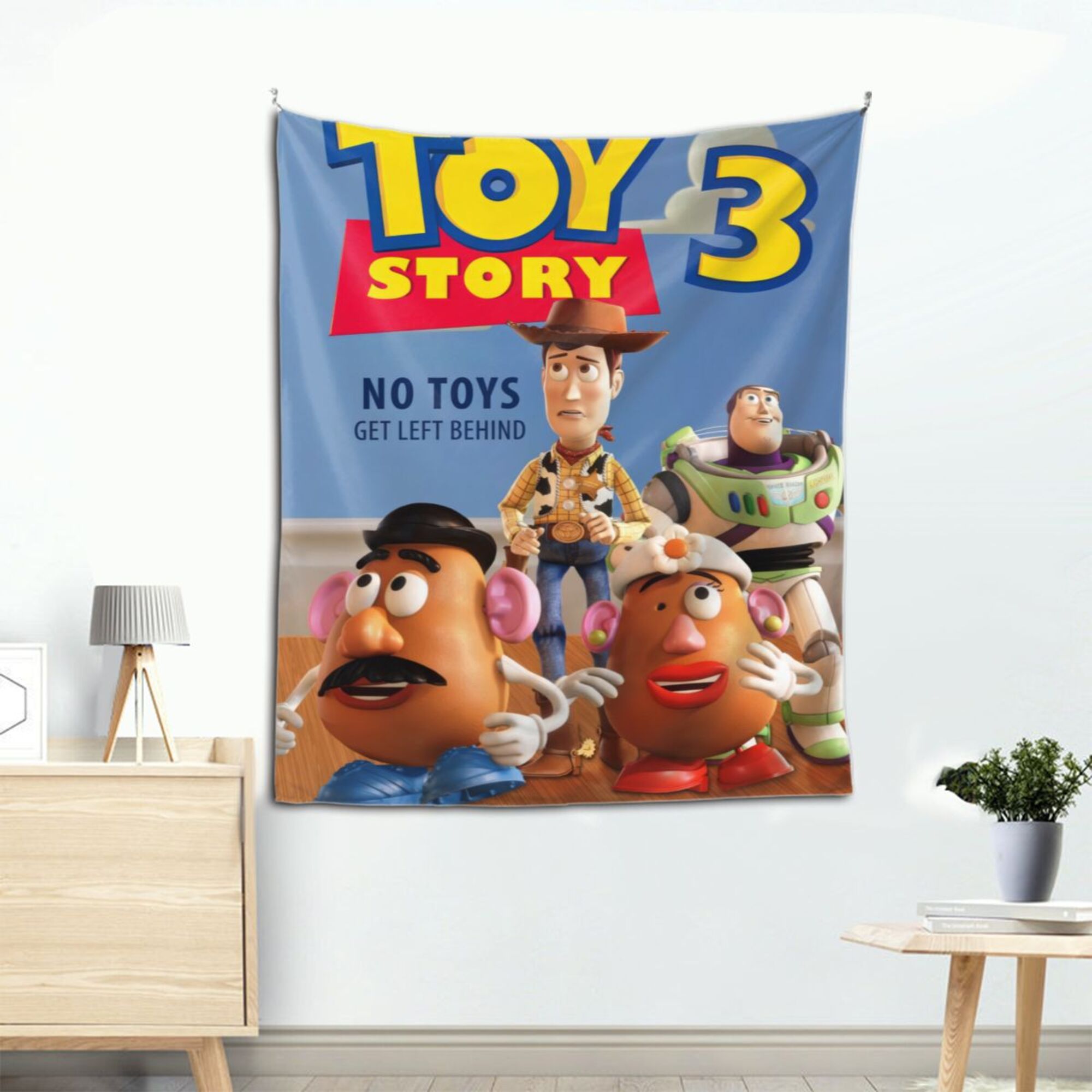 Toy Story Tapestry Aesthetic Cute Room Decor Tapestry Birthday ...