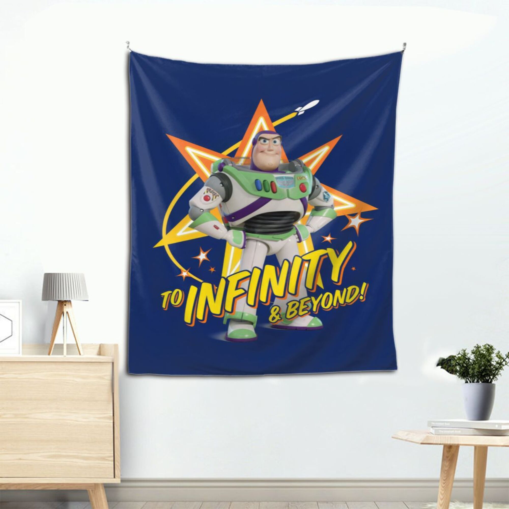 Toy Story Tapestry Aesthetic Cute Room Decor Tapestry Birthday ...
