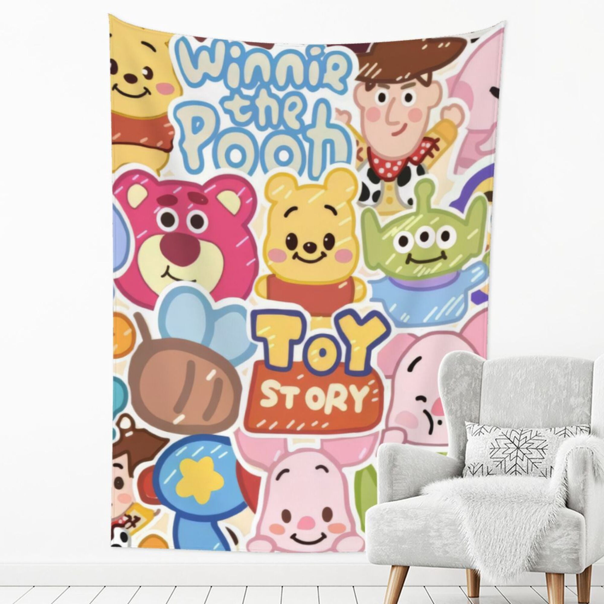 Toy Story Tapestry Aesthetic Cute Room Decor Tapestry Birthday ...