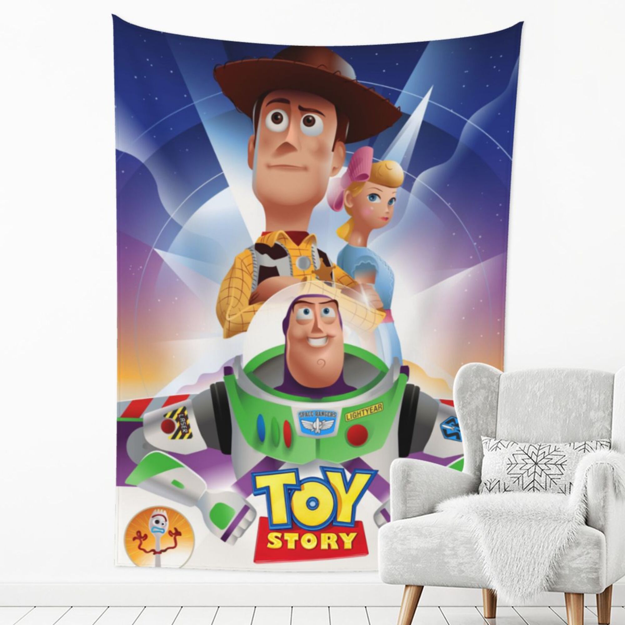 Toy Story Tapestry Aesthetic Cute Room Decor Tapestry Birthday ...