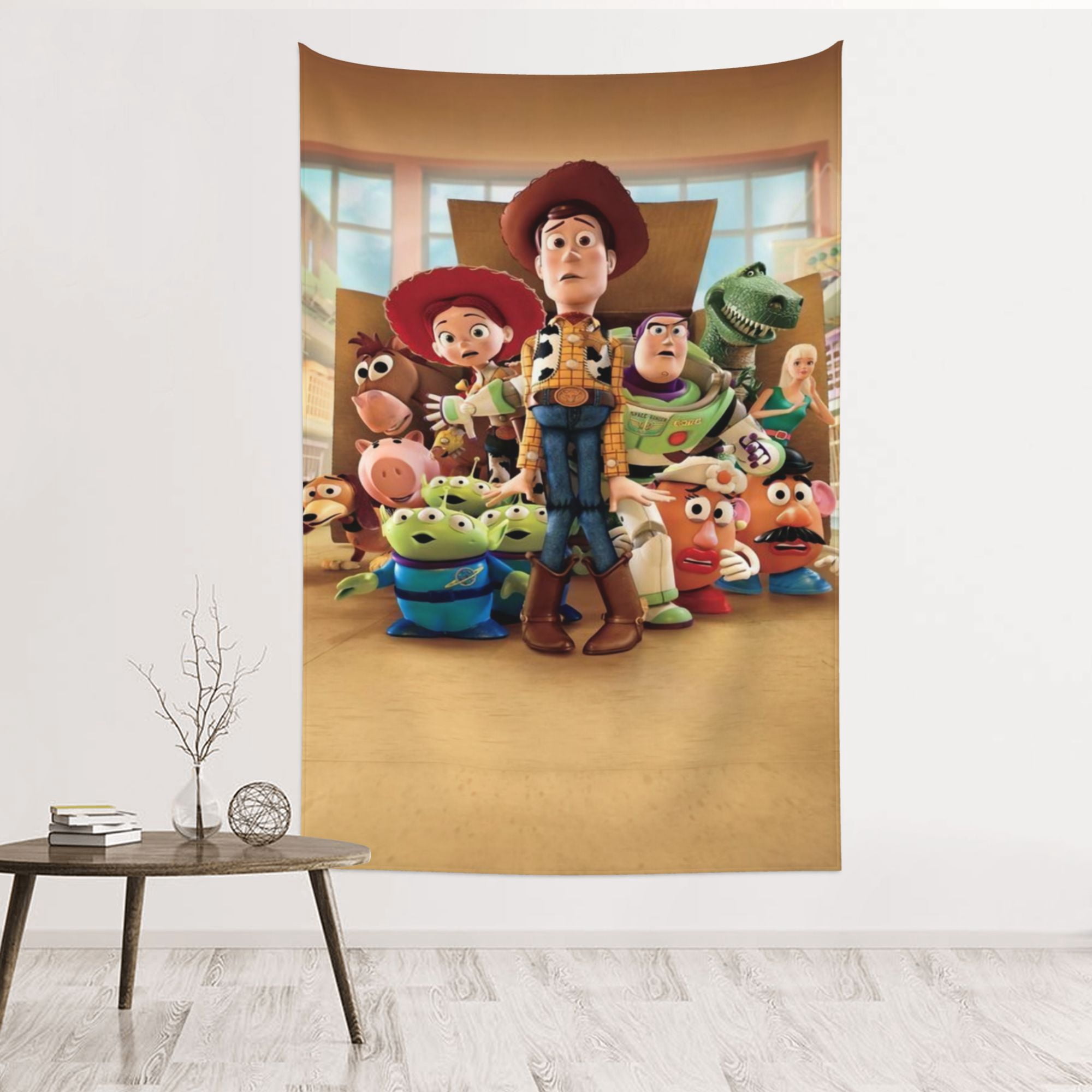 Toy Story Tapestry for Men, Boys Bedroom Living Room Dorm Wall Decor ...