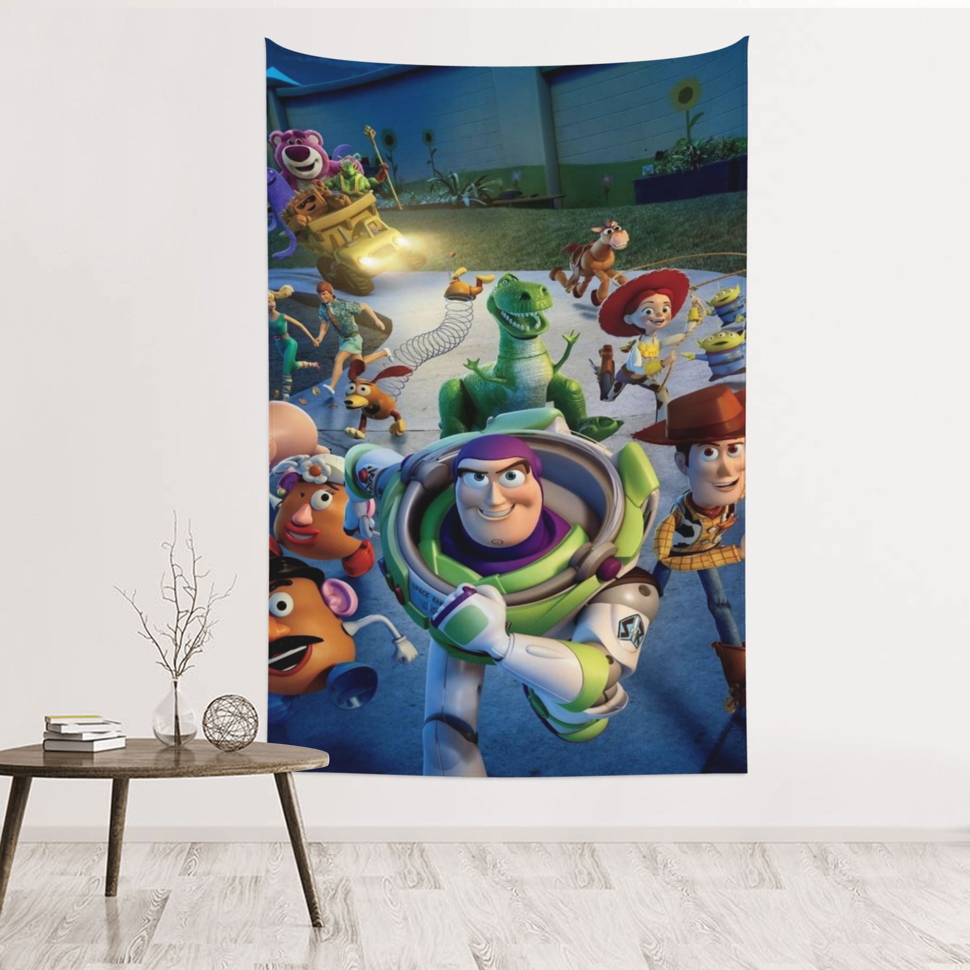 Toy Story Tapestry for Men, Boys Bedroom Living Room Dorm Wall Decor ...