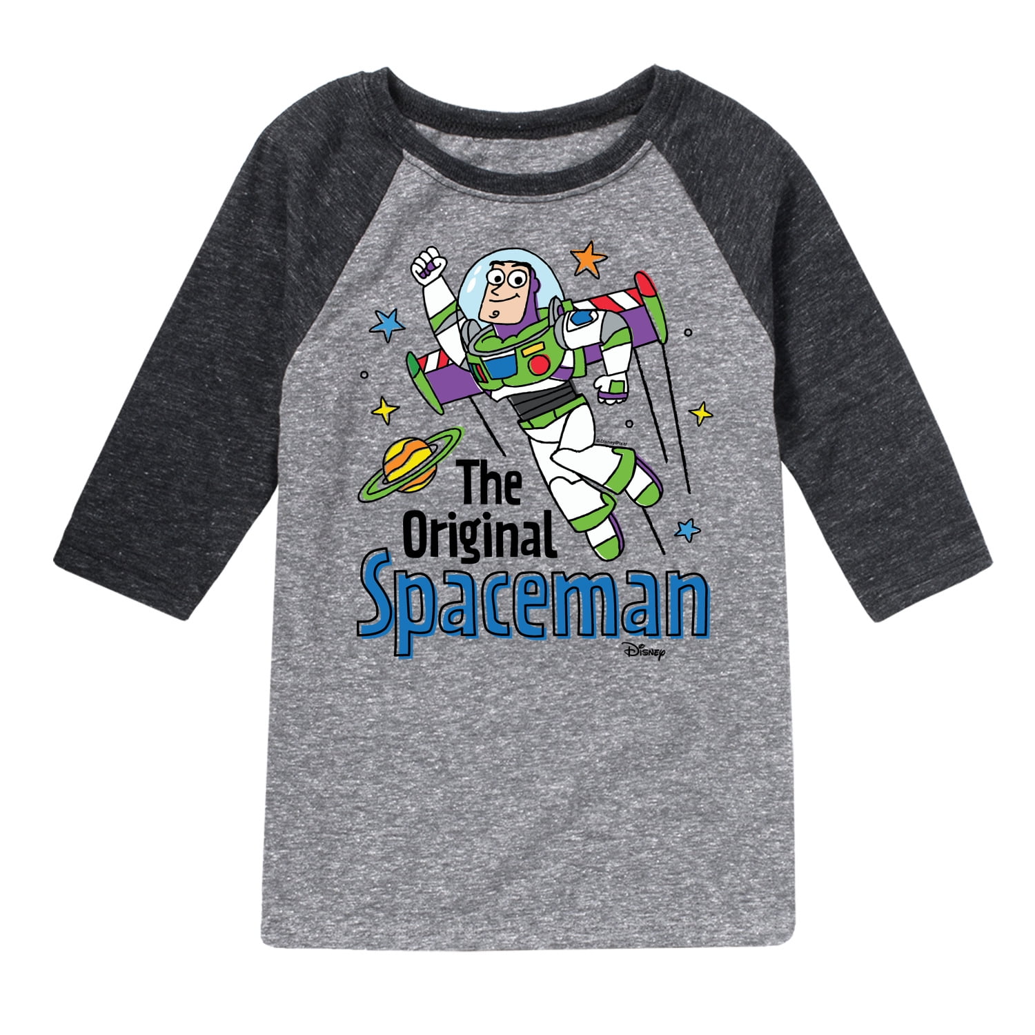 Toy Story - The Original Spaceman - Toddler & Youth Raglan Graphic T ...