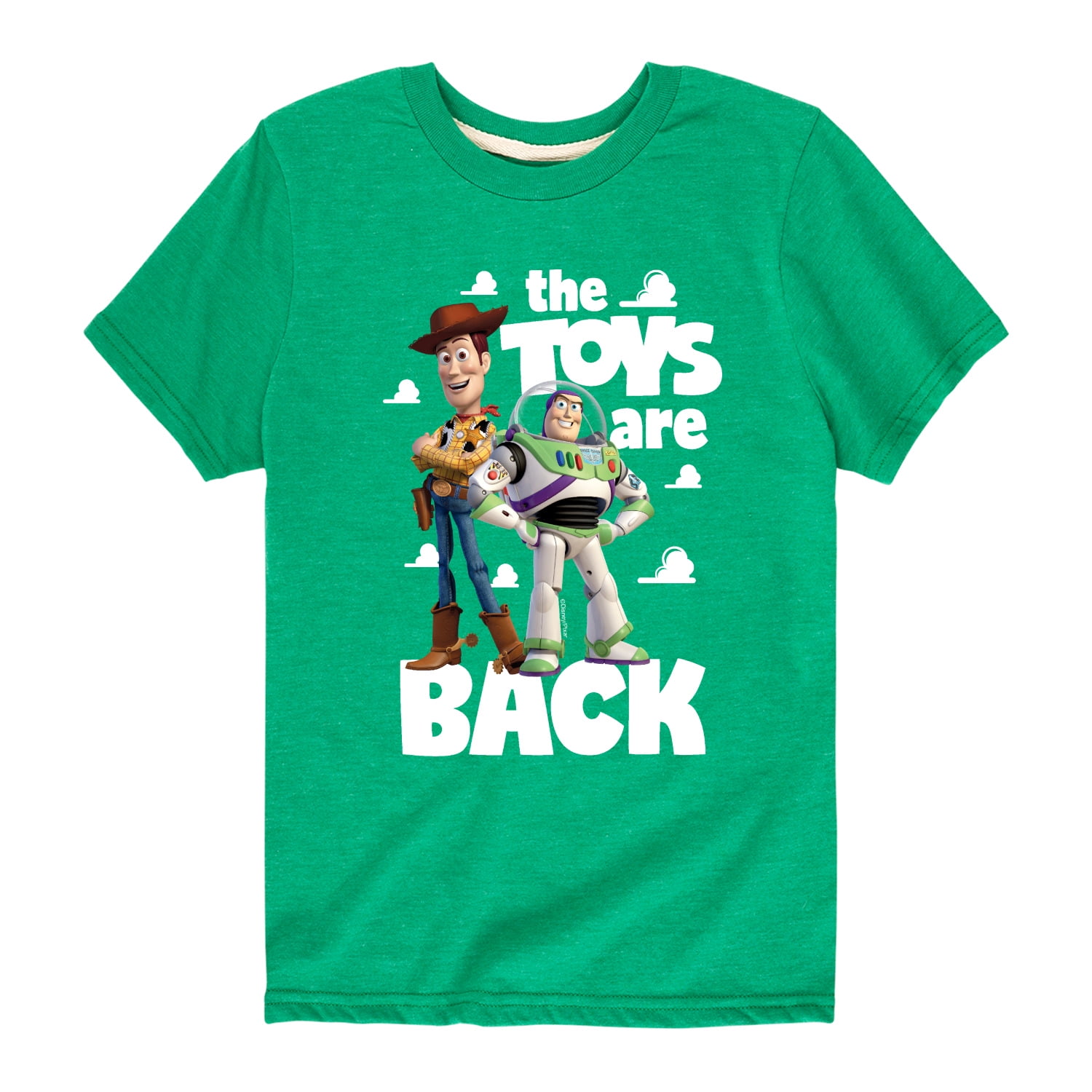 Toy Story - The Toys Are Back - Toddler And Youth Short Sleeve Graphic ...
