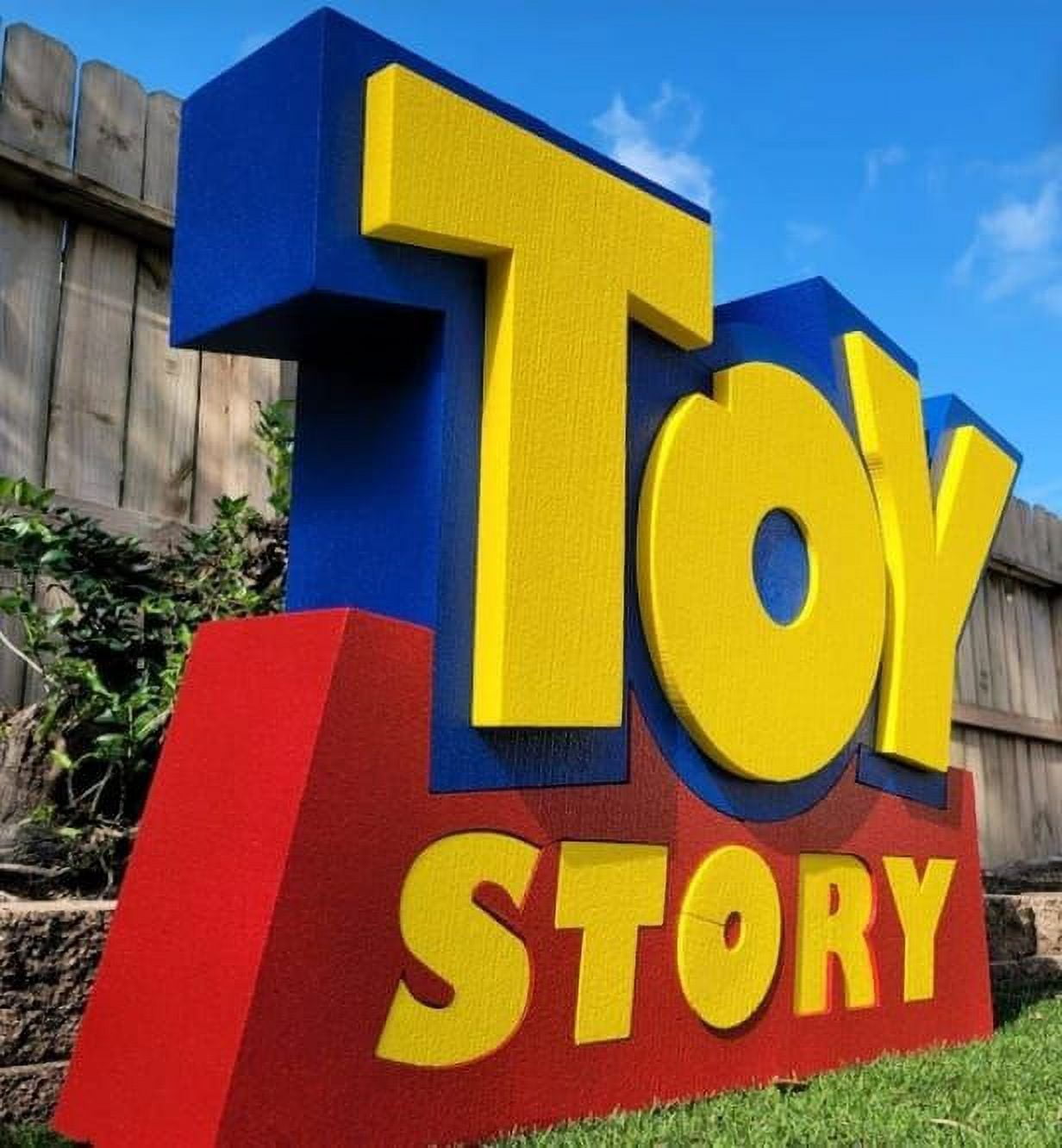Toy Story Logo Clouds