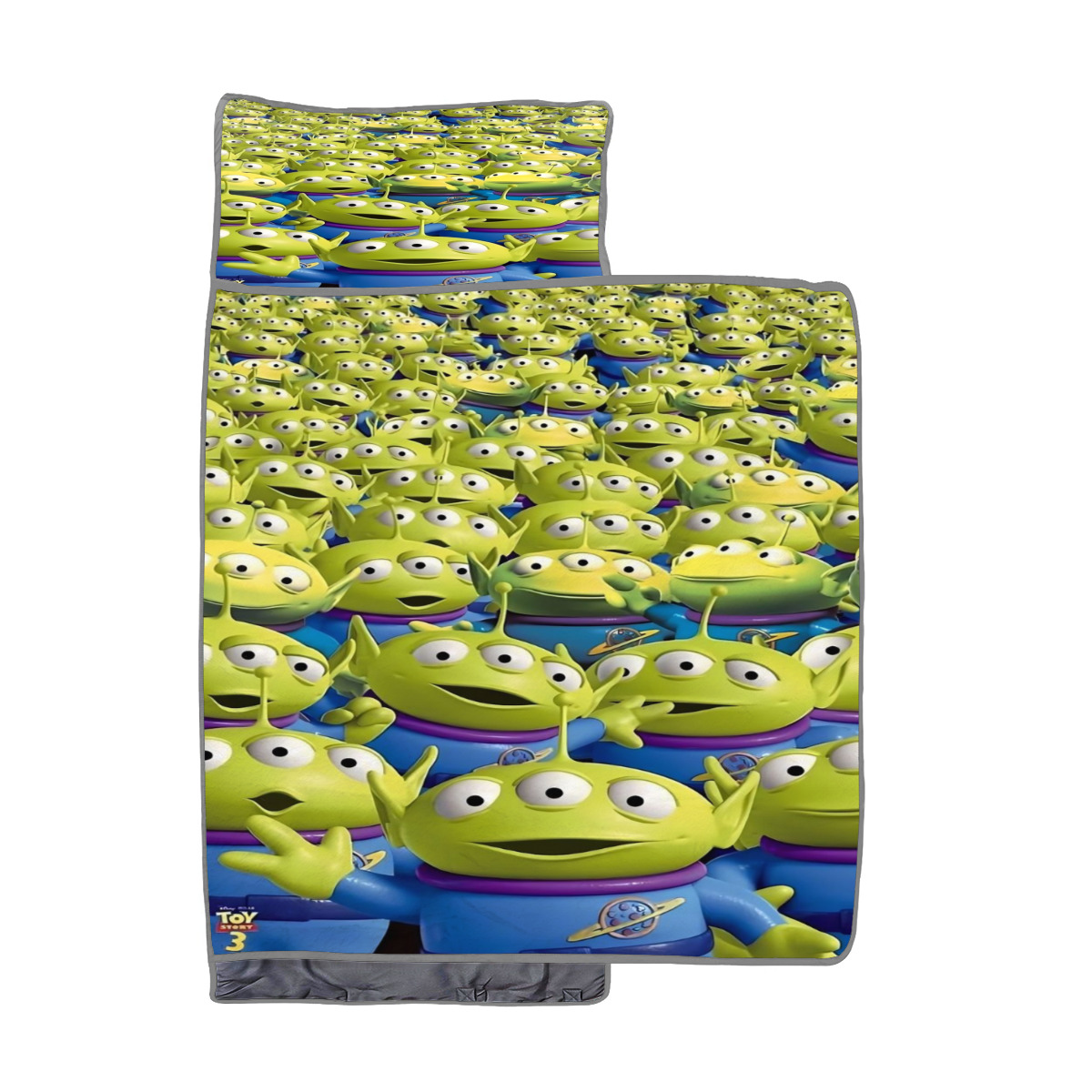 Toy Story Toddler Napping Mat with Pillow and Fleece Minky Blanket ...