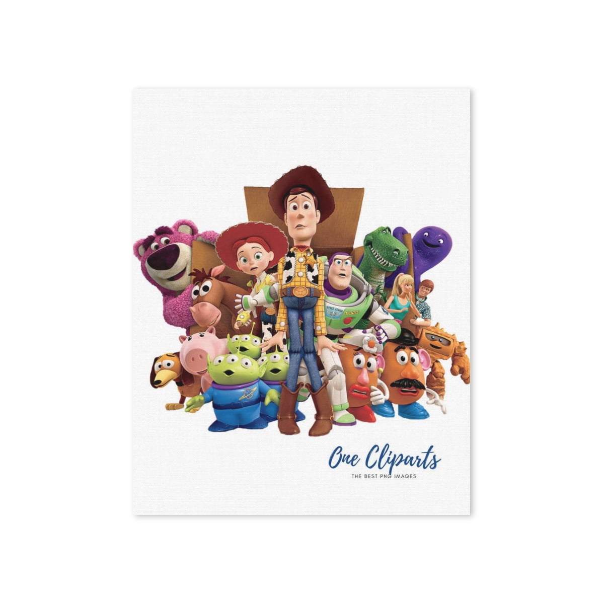 Toy Story Unframed Posters Canvas Art Posters Cartoon Posters Birthday ...
