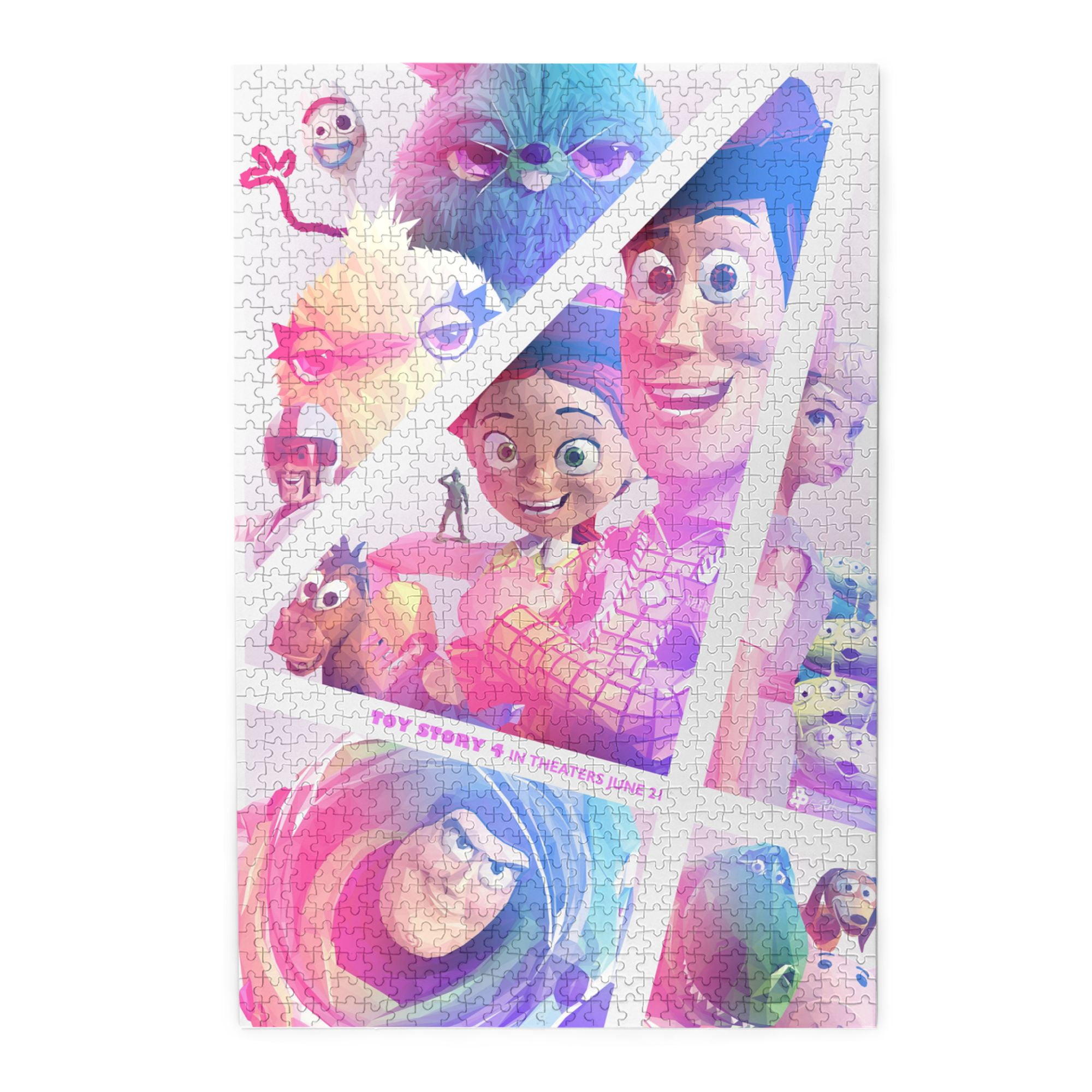 Toy Story Wooden Puzzle 1000 PCS in Plastic Box, DIY Jigsaw Puzzle for ...