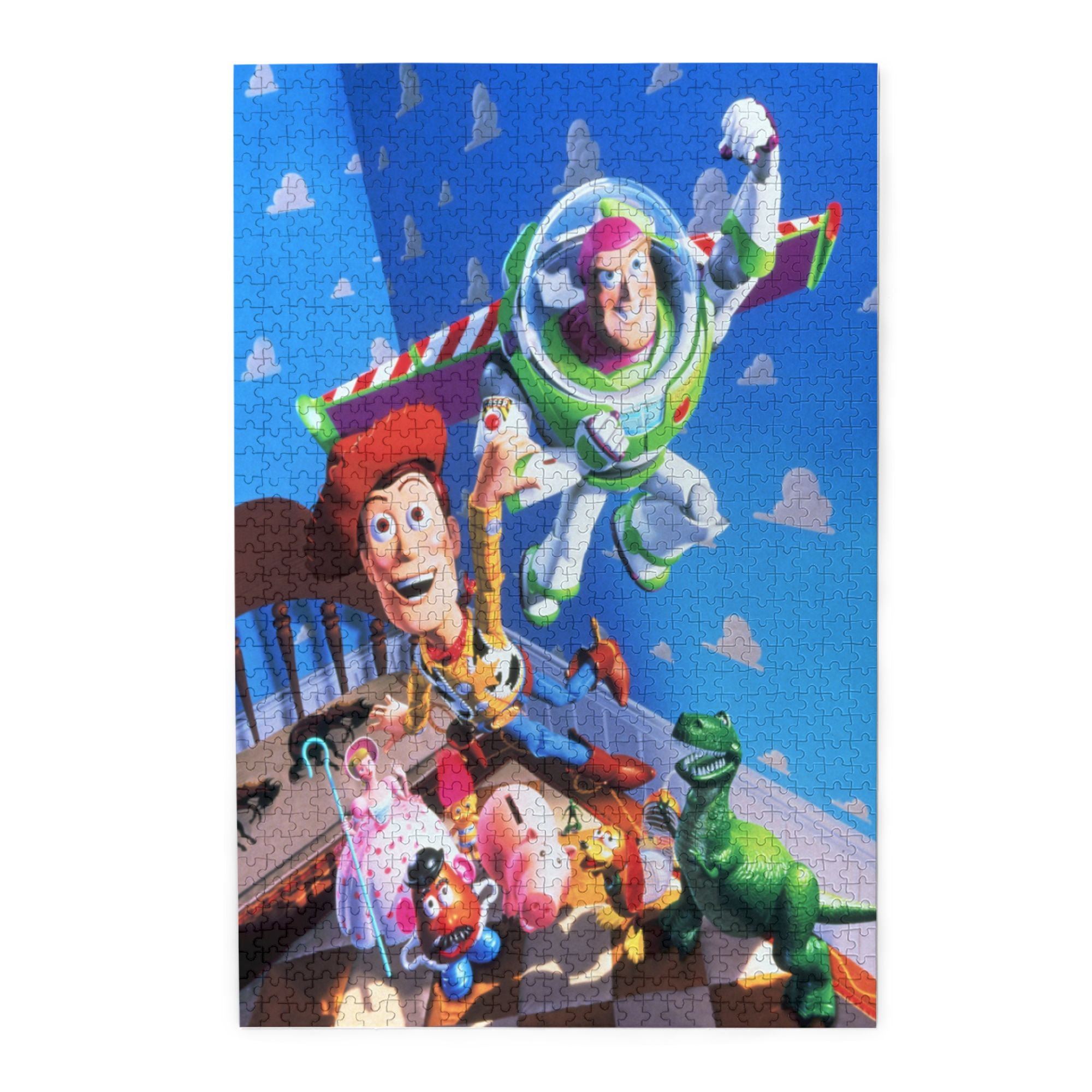 Toy Story Wooden Puzzle 1000 PCS in Plastic Box, DIY Jigsaw Puzzle for ...