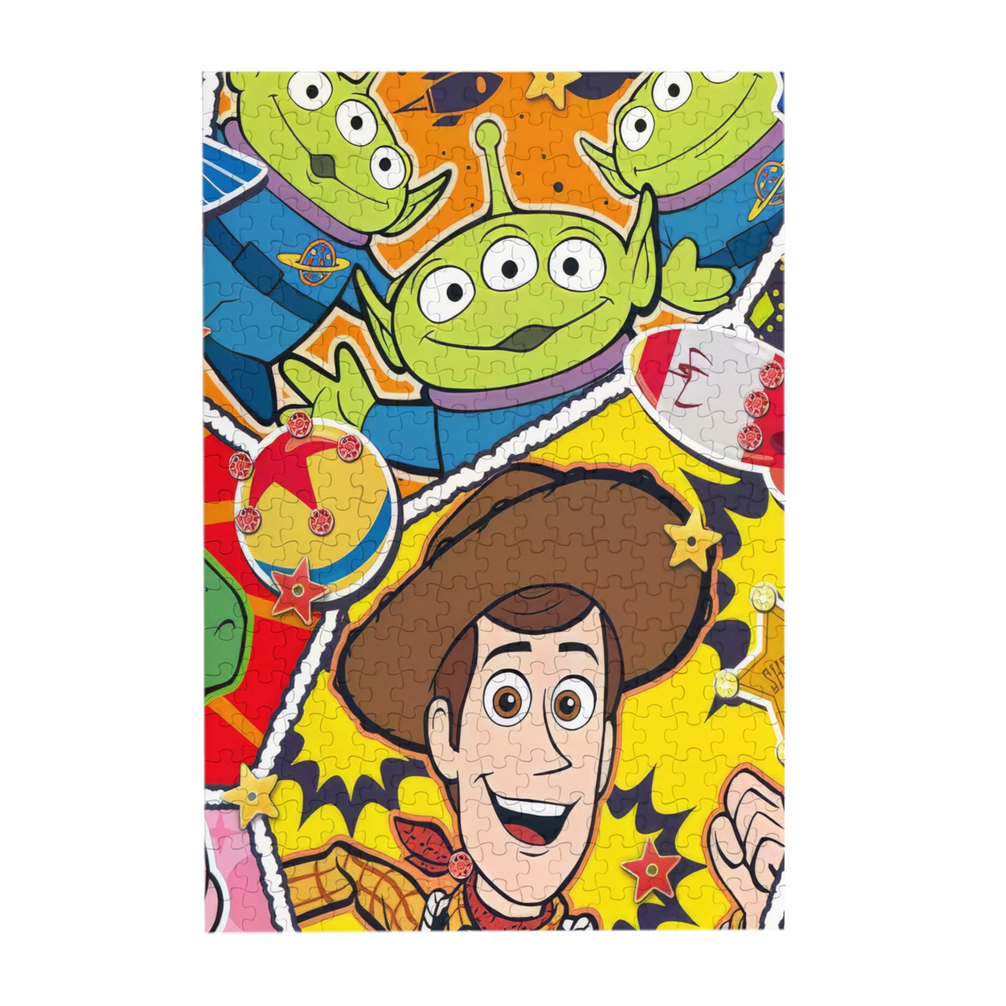 Toy Story Wooden Puzzle 300 PCS in Plastic Box, DIY Jigsaw Puzzle for ...