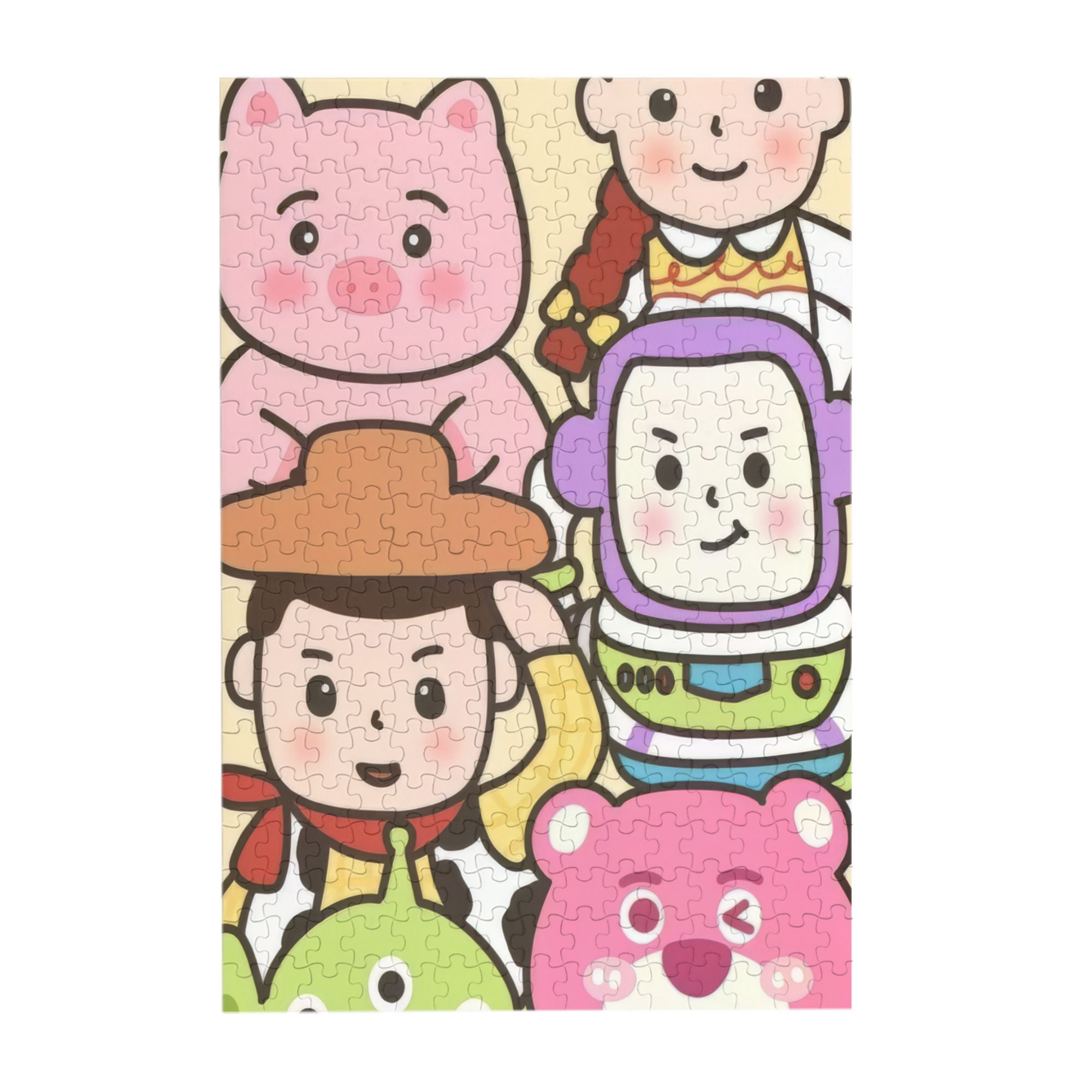 Toy Story Wooden Puzzle 300 PCS in Plastic Box, DIY Jigsaw Puzzle for ...