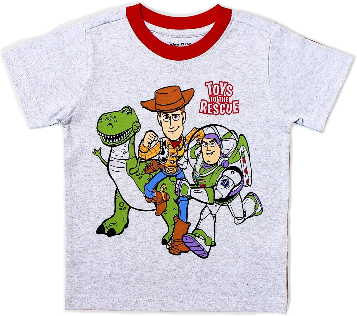 Toy Story Woody, Buzz Lightyear and Rex Boys Single Character Short ...