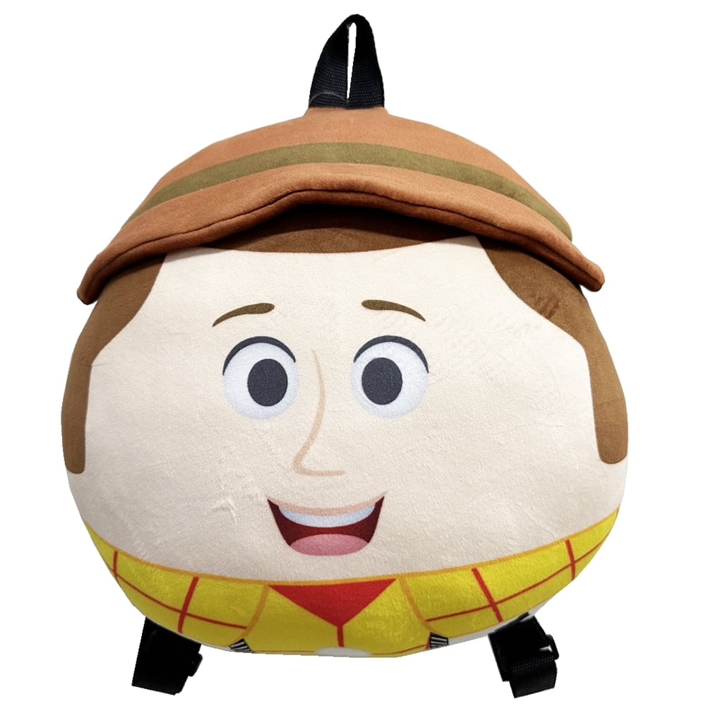 Toy Story Woody Head Shaped Plush Backpack - Walmart.com