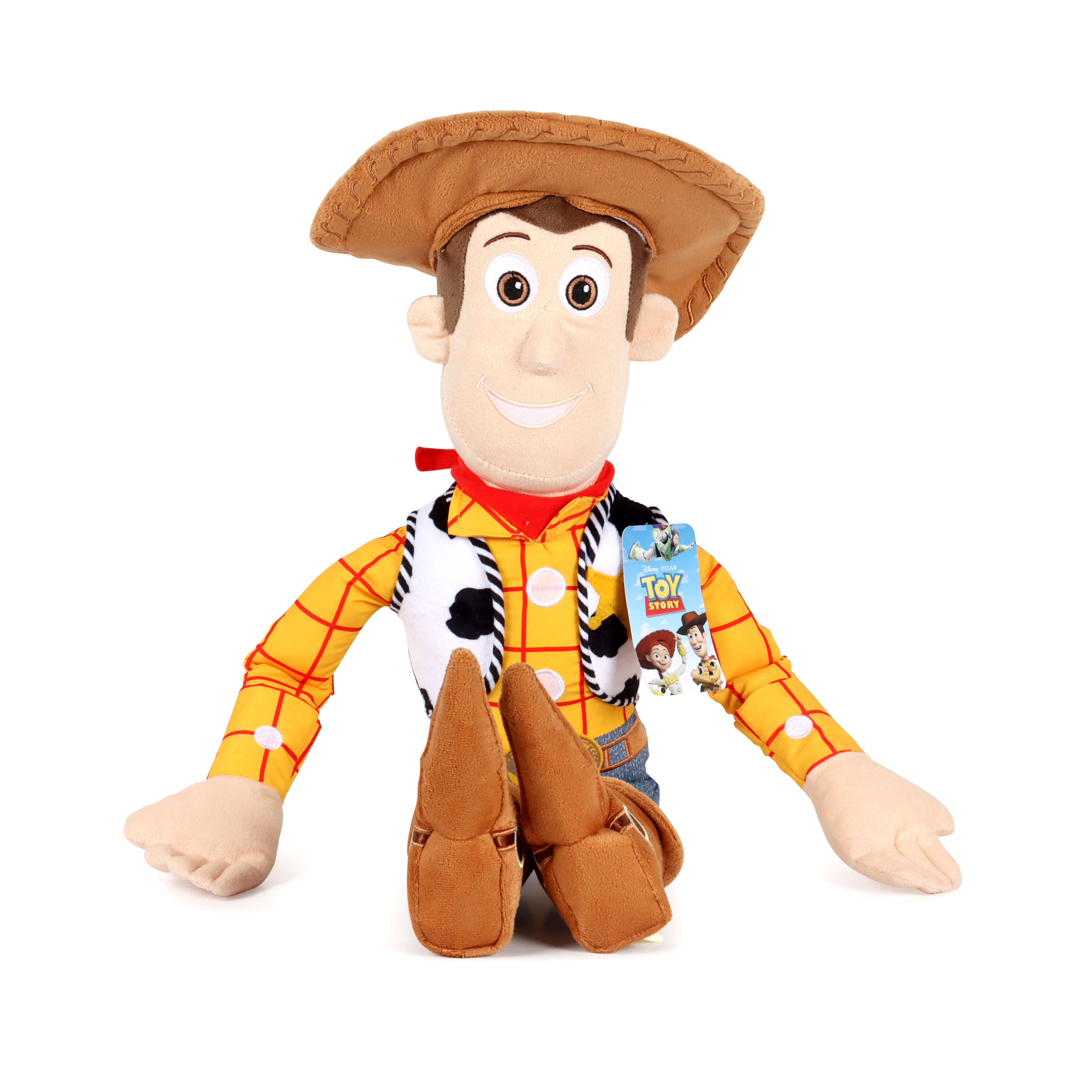 Toy Story Woody Kids Decorative Pillow Buddy, Polyester Velboa, Orange ...