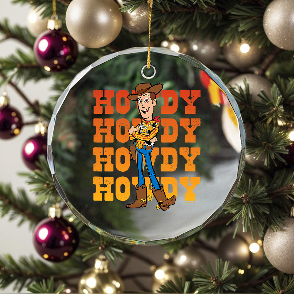 Toy Story Y Howdy Ornament, Indoor Decoration, Crystal Glass Ornament ...