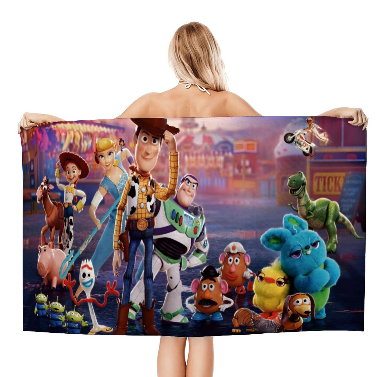 Toy Story-theme Gifts Quick-dry Beach Towel for Women Girl Birthday ...