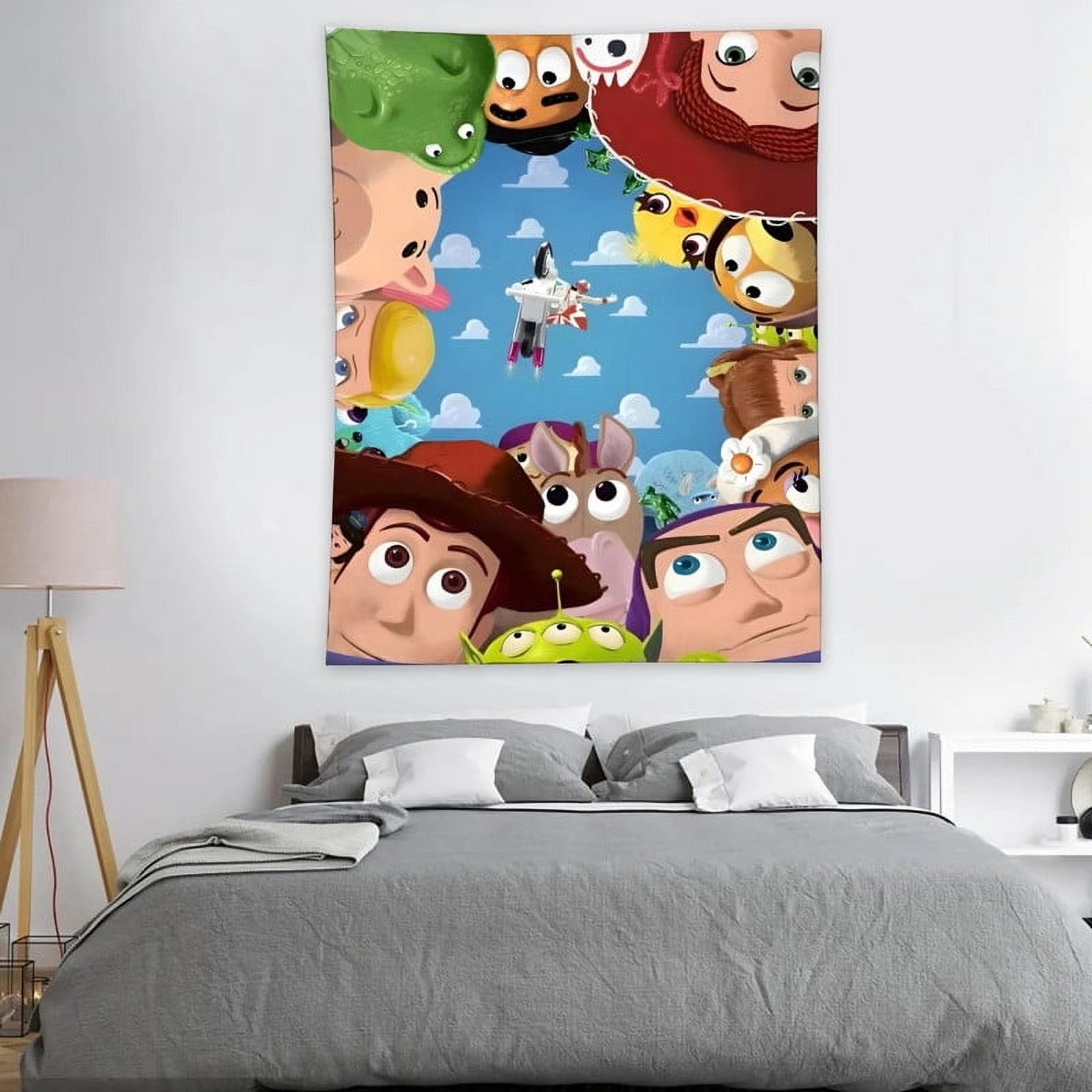 Toy Story themed tapestry 40 x 60 inches with rich colors and vivid ...