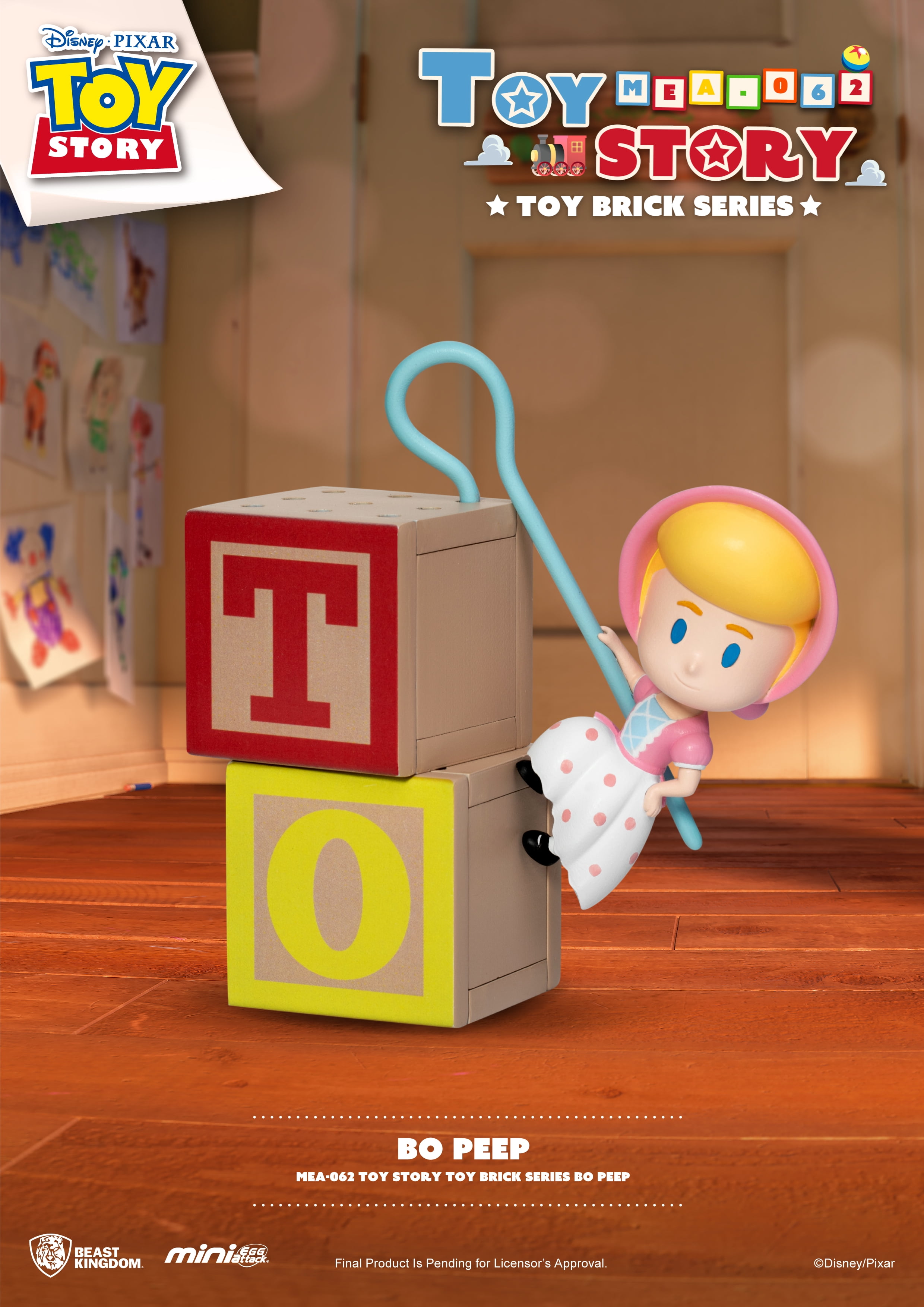 Toy Story toy brick series Bo Peep(Mini Egg Attack) - Walmart.com