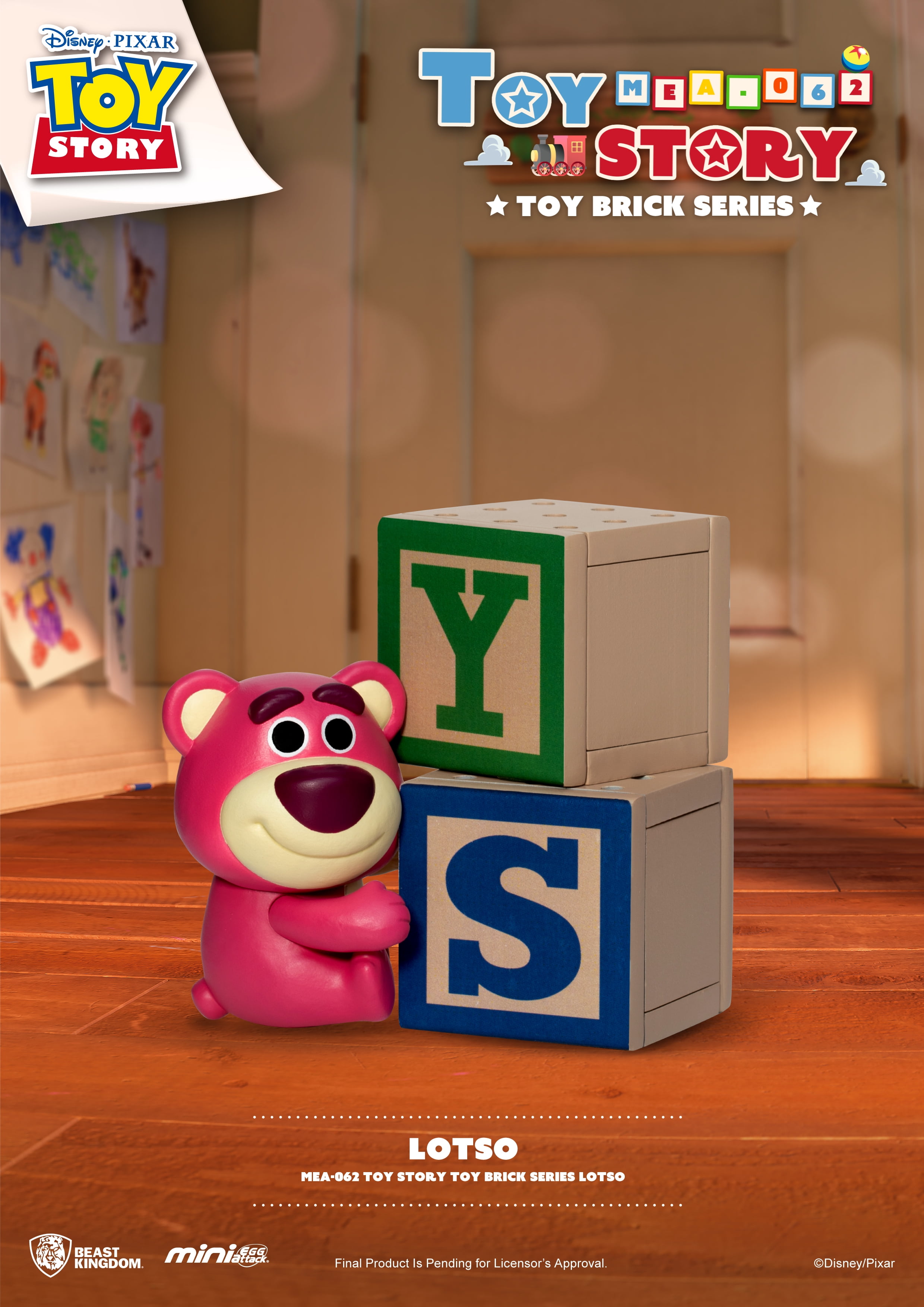 Toy Story toy brick series Lotso(Mini Egg Attack) - Walmart.com