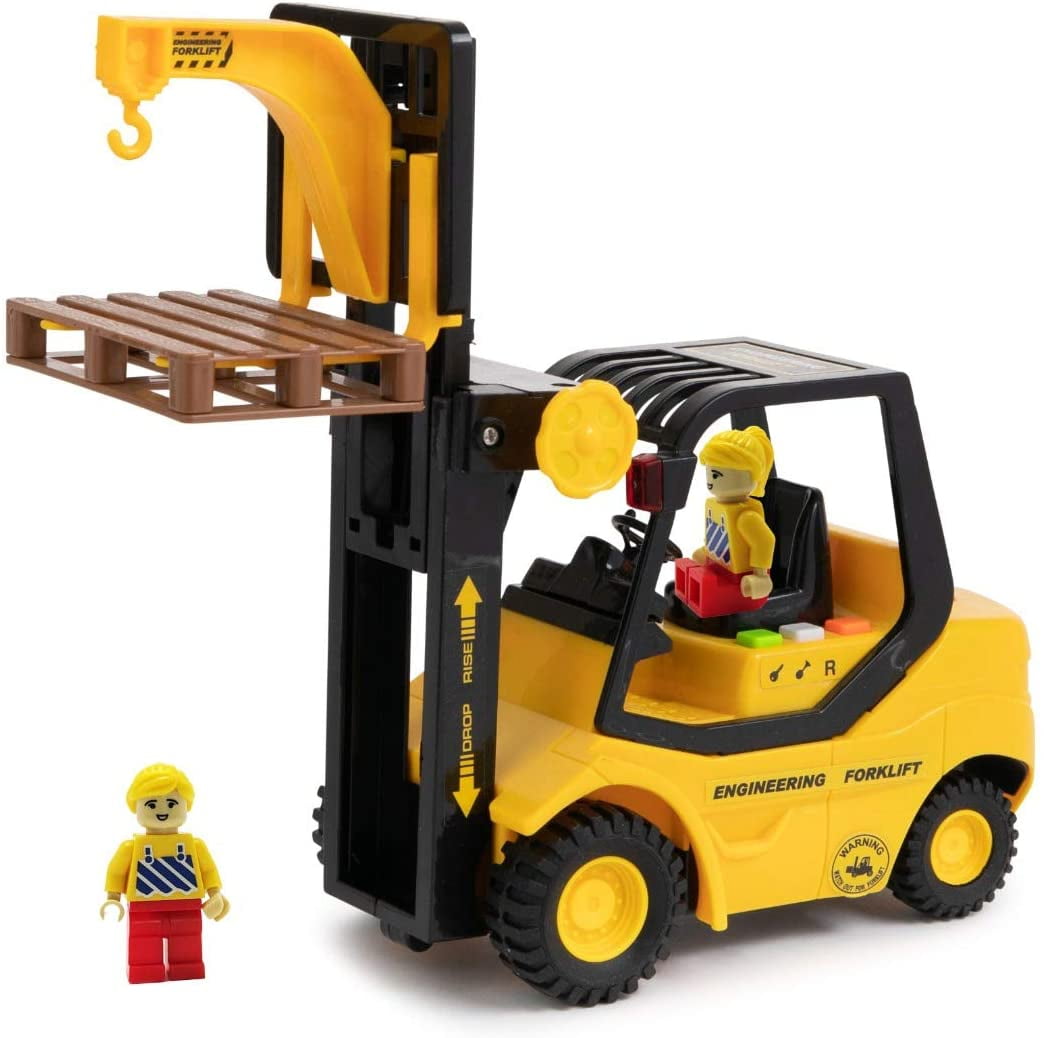 Toy To Enjoy forklift Truck Play Vehicles, Plastic Multicolor, 3 Count ...