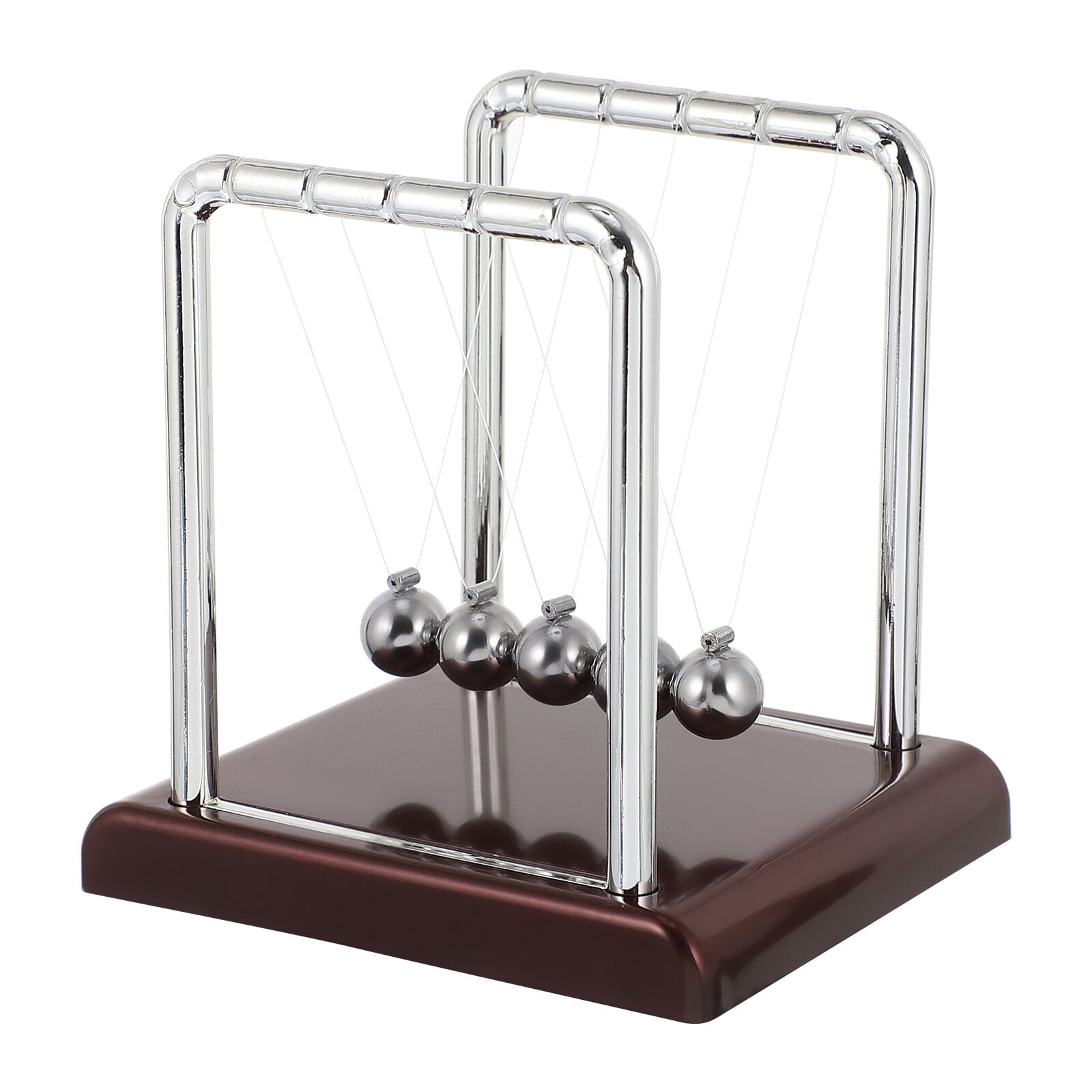 Toy Toys Newtons Pendulum Balls Swings The Cradle Balance Desk Plastic ...