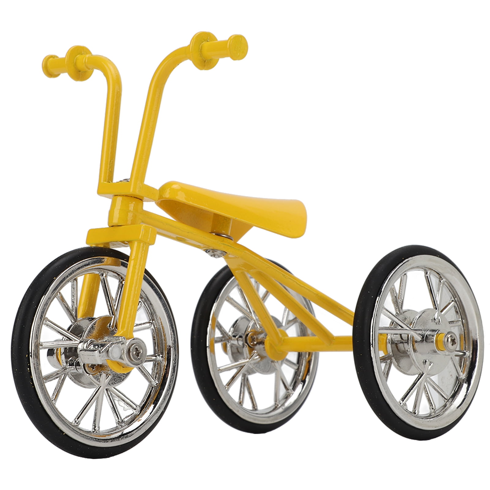 Toy Tricycle Model 3D Car Model Removable Tricycle Ornament Metal ...