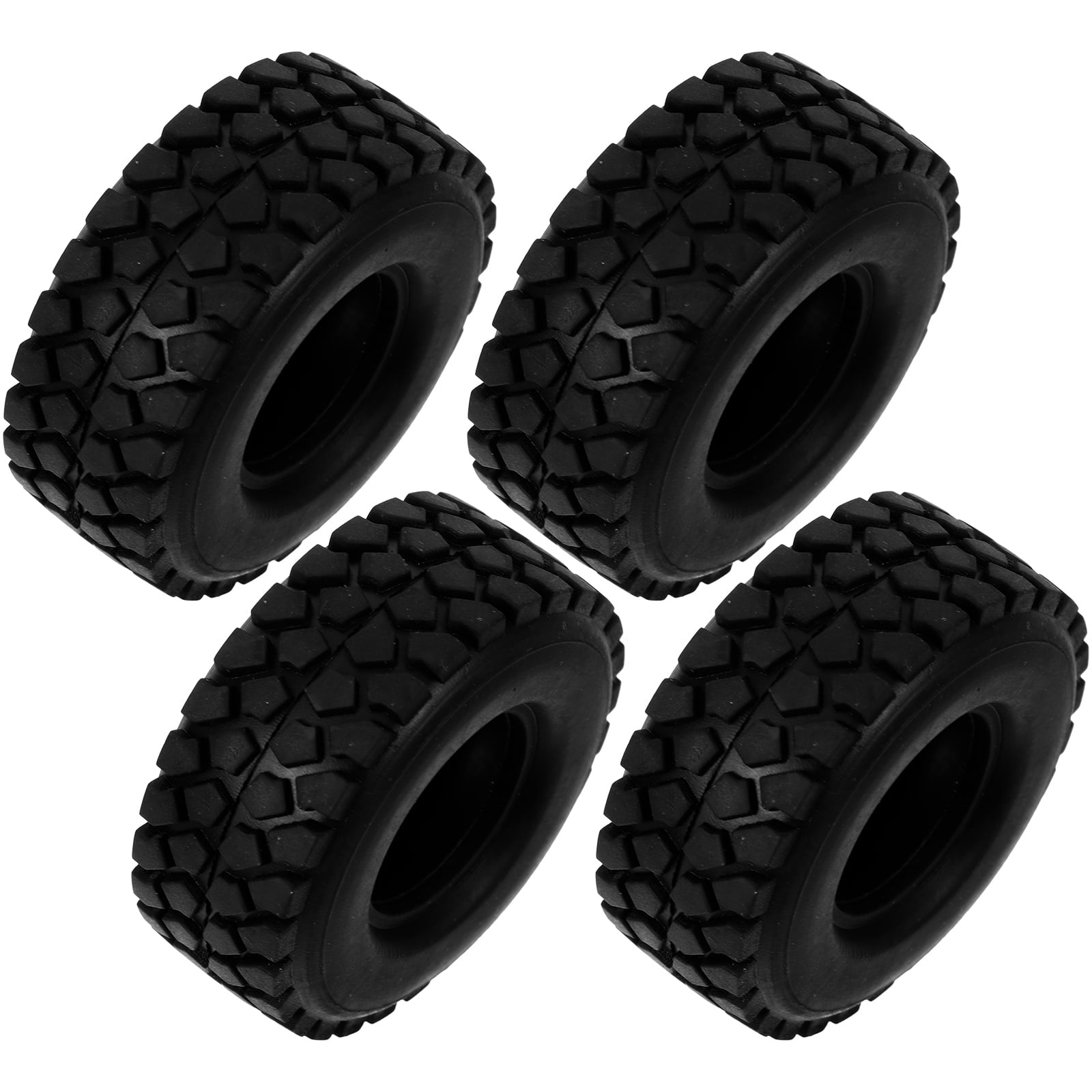 Toy Truck Tires Car Toy Wheels Tire Toy Rubber Toddler Child Black 5 ...