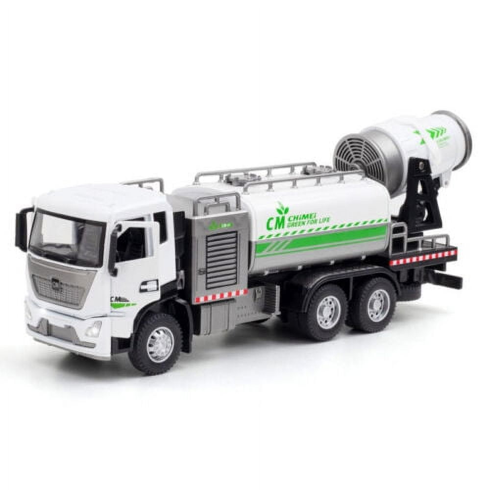 Toy Trucks 1/50 Scale Water Spray Sprinkler Truck Model Car Diecast ...