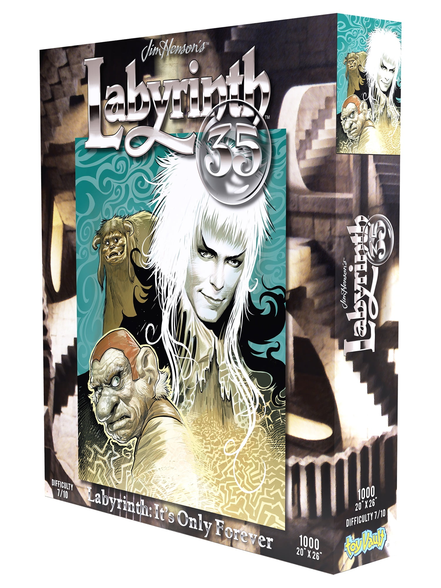 Toy Vault Labyrinth: It's Only Forever 1000-Piece Jigsaw Puzzle based ...