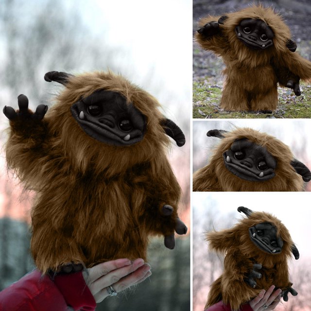 Toy Vault Labyrinth Mini Worm Plush; Stuffed Animal Toy from Jim Henson ...