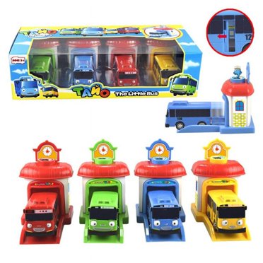 TAYO The Little Bus Friends - Small Mini Toy Bus for Children - Walmart.com