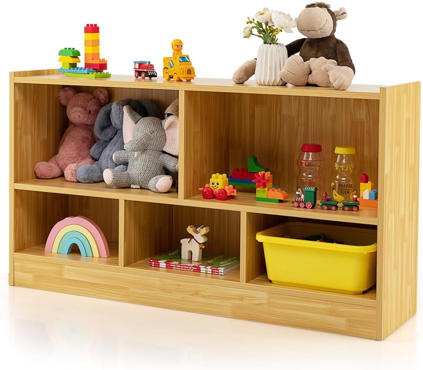 Toy storage organizer, display shelf cabinet for organizing books ...