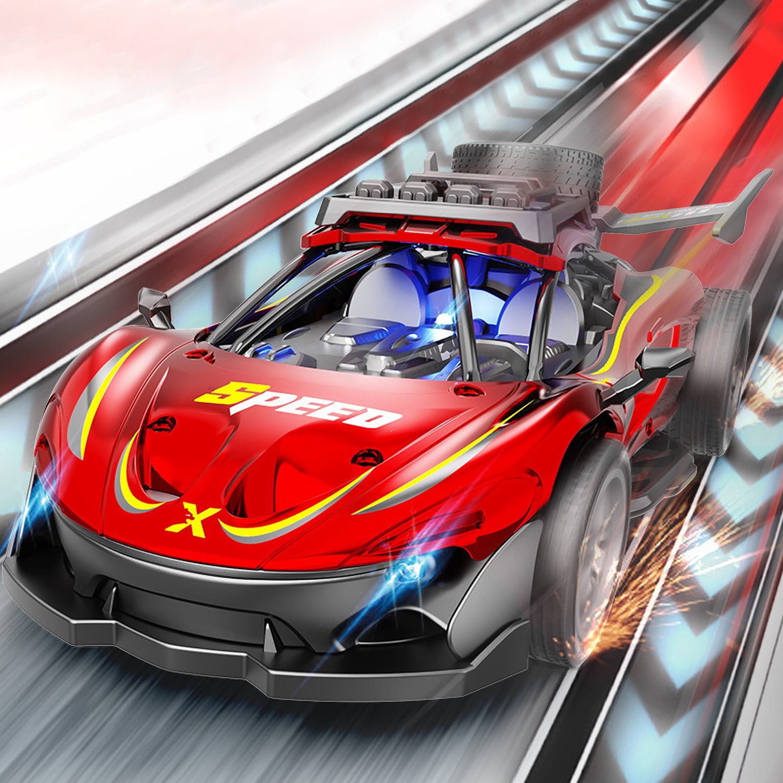 ToyKingdee 1:18 High-Speed Remote Control Racing Car Speed Race Drift ...