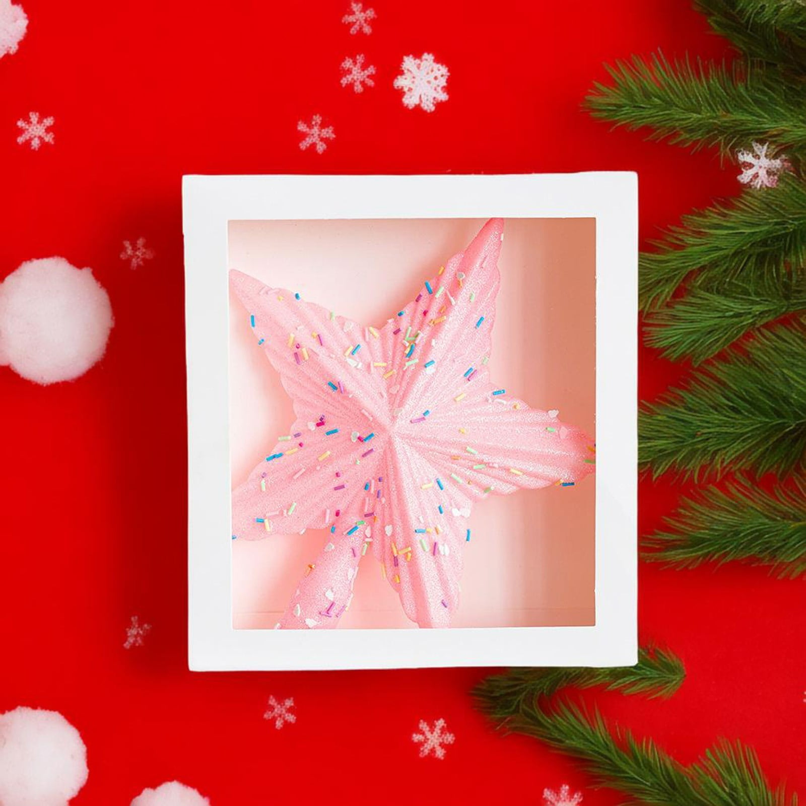 ToyKingdee Candy Star Christmas Tree Topper, Star Ornament for Xmas ...