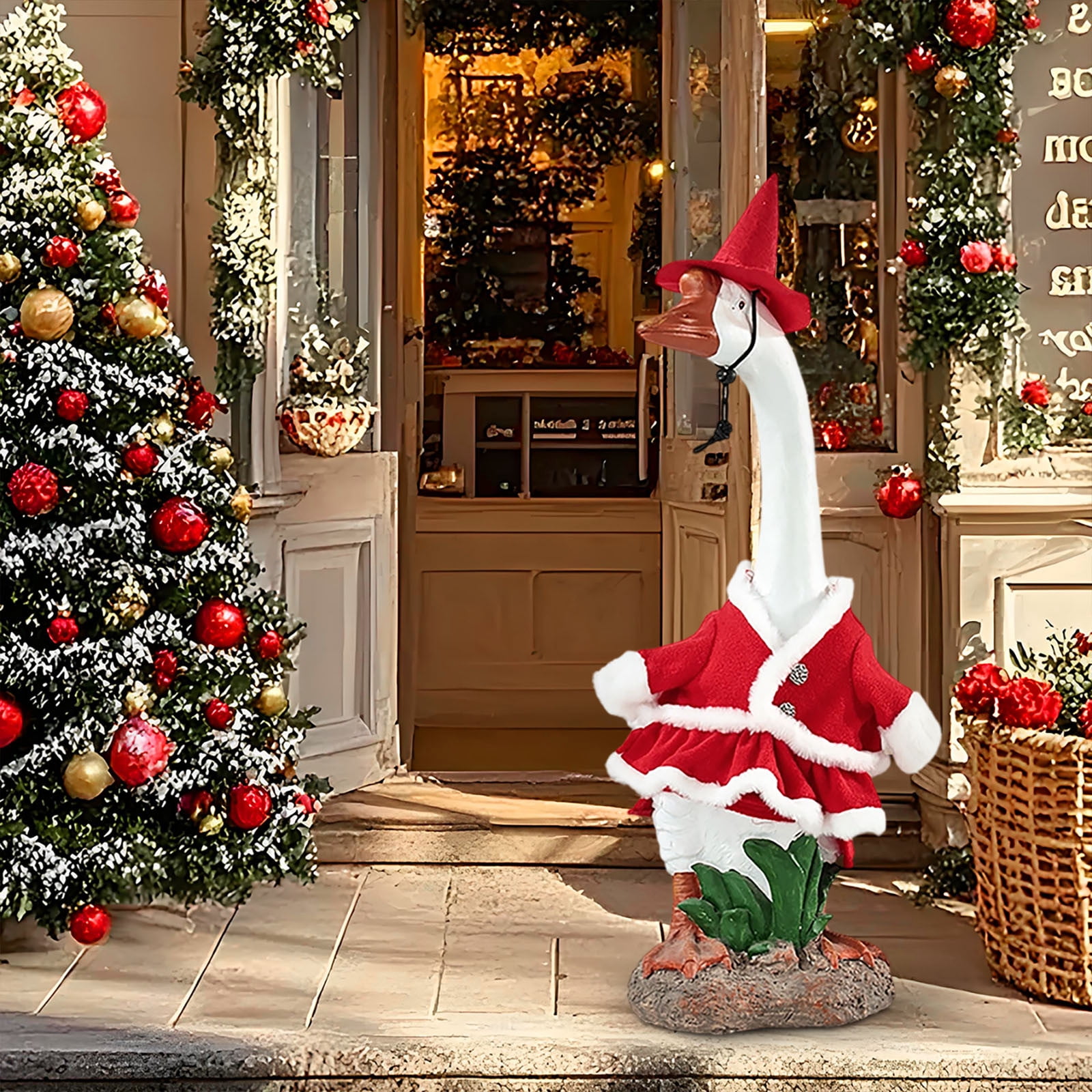 ToyKingdee Gooses Porch Clothes Pet Costume Christmas Set Gooses ...
