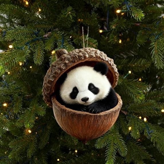 ToyKingdee Forest Animal Acorn Ornaments, Cozy Woodland Creatures ...