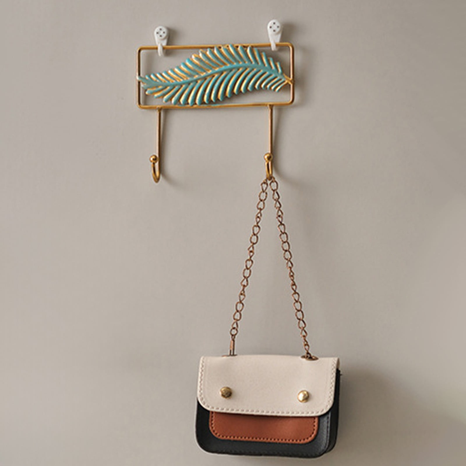 ToyKingdee Hanging Clothes Hook On The Wall Iron Hook Without Punching ...