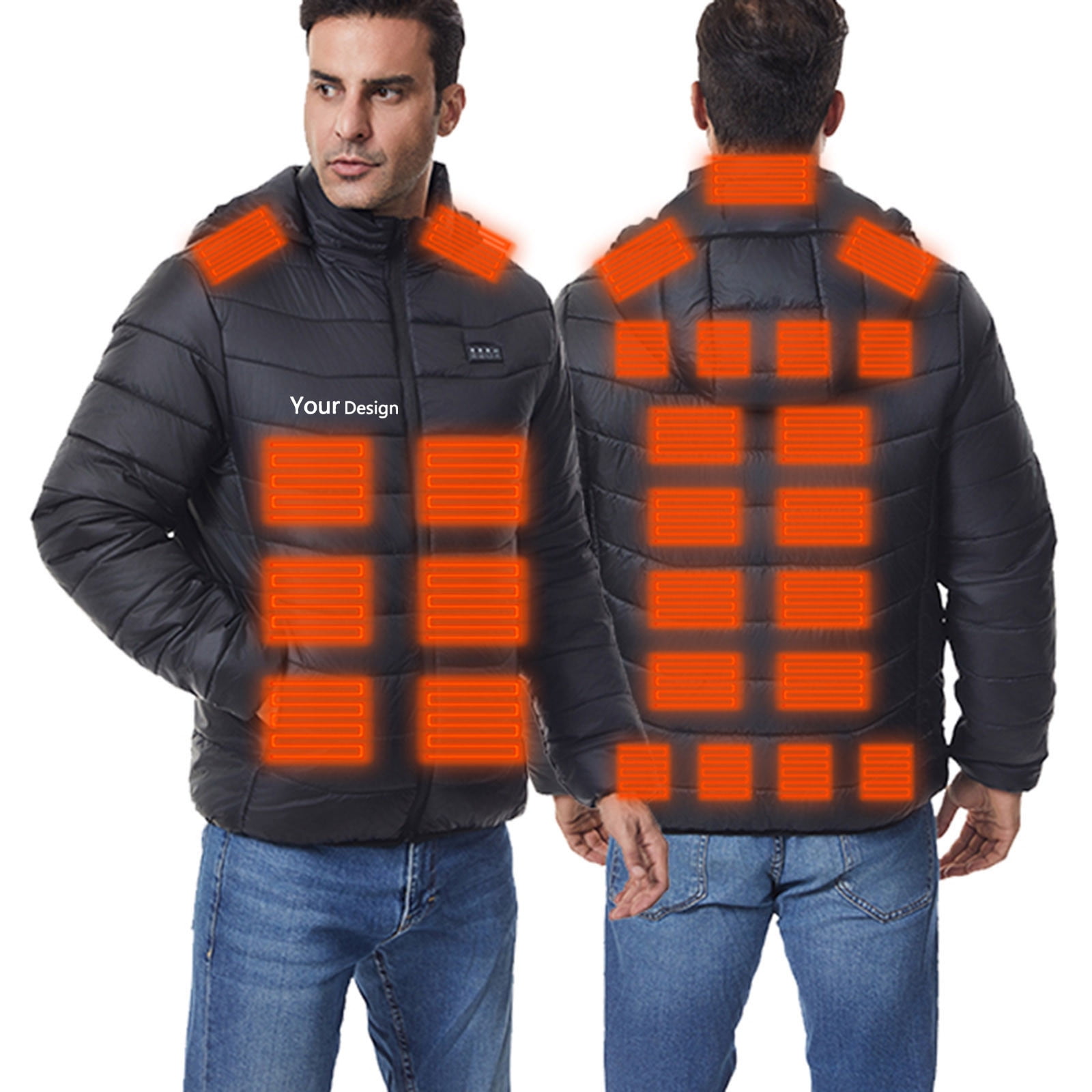 ToyKingdee Heated Jackets for Women & Men with Battery, 27 Heating ...
