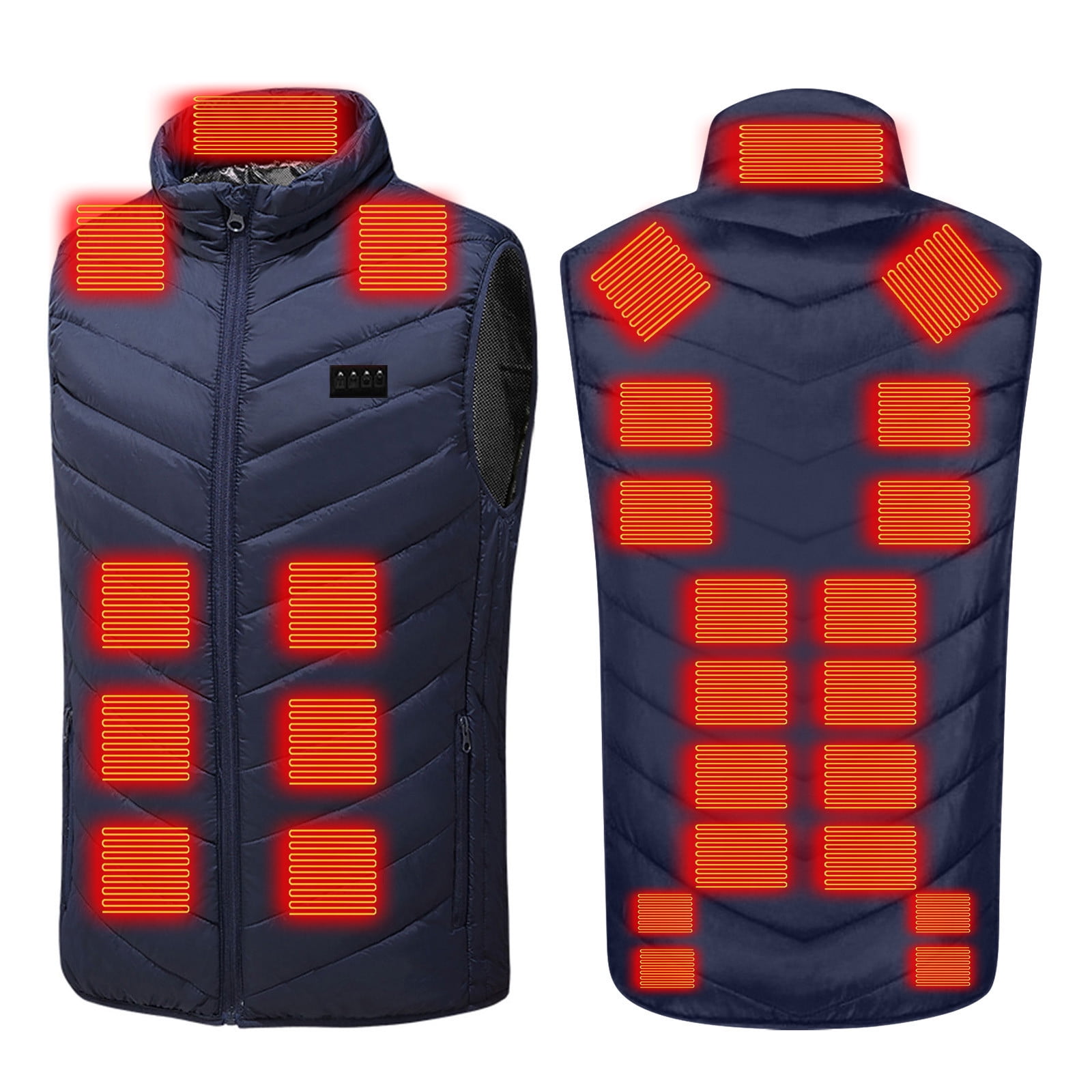 ToyKingdee Heated Vest Women Men Heated Rechargeable Warm Vests, 3 ...