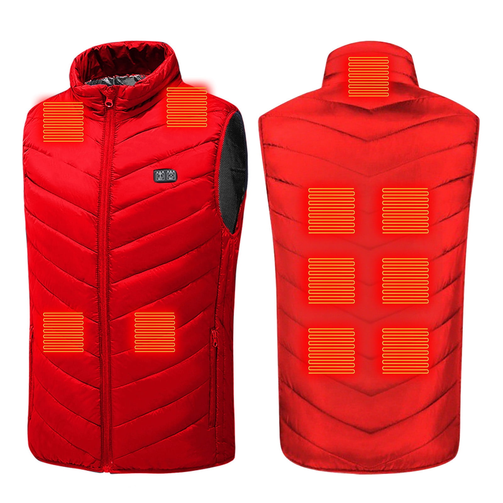 ToyKingdee Heated Vest Women Men Heated Rechargeable Warm Vests, 3 ...