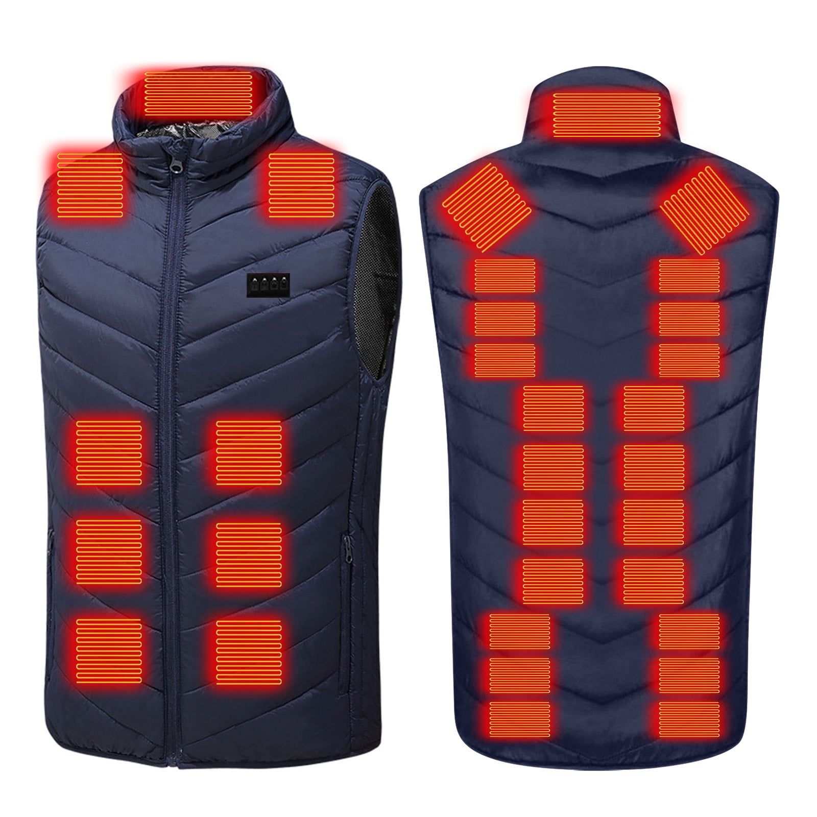 ToyKingdee Heated Vest Women Men Heated Rechargeable Warm Vests, 3 ...