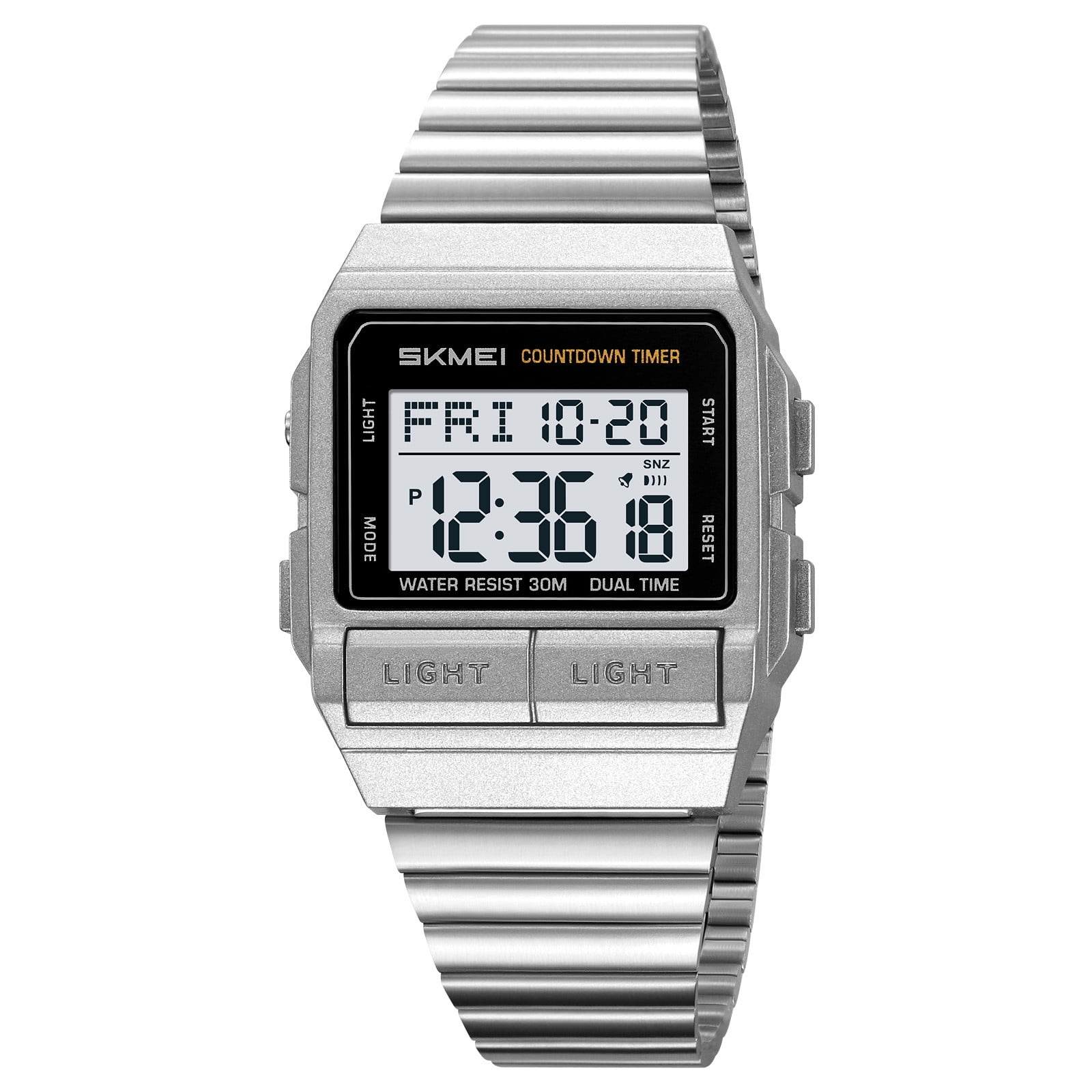 ToyKingdee Men's Digital Sports Watch with Countdown Timer, Water ...