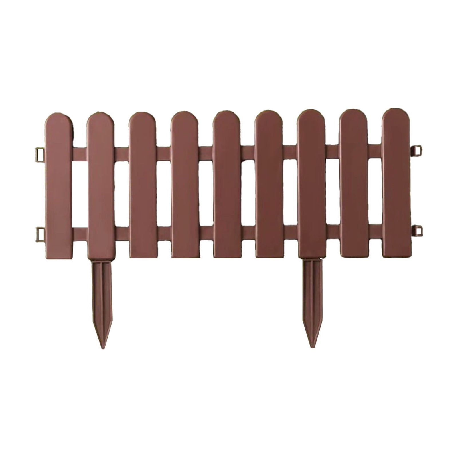 ToyKingdee Modular Plastic Garden Edging Fence, Interlocking Border for ...