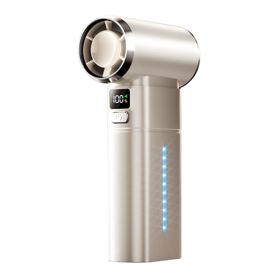 ToyKingdee Portable Rechargeable High-Speed Turbo Handheld Fan ...