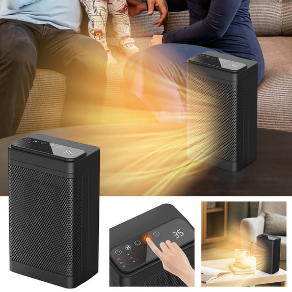 ToyKingdee Portable Space Heater, Electric Room Heater, Remote Control ...