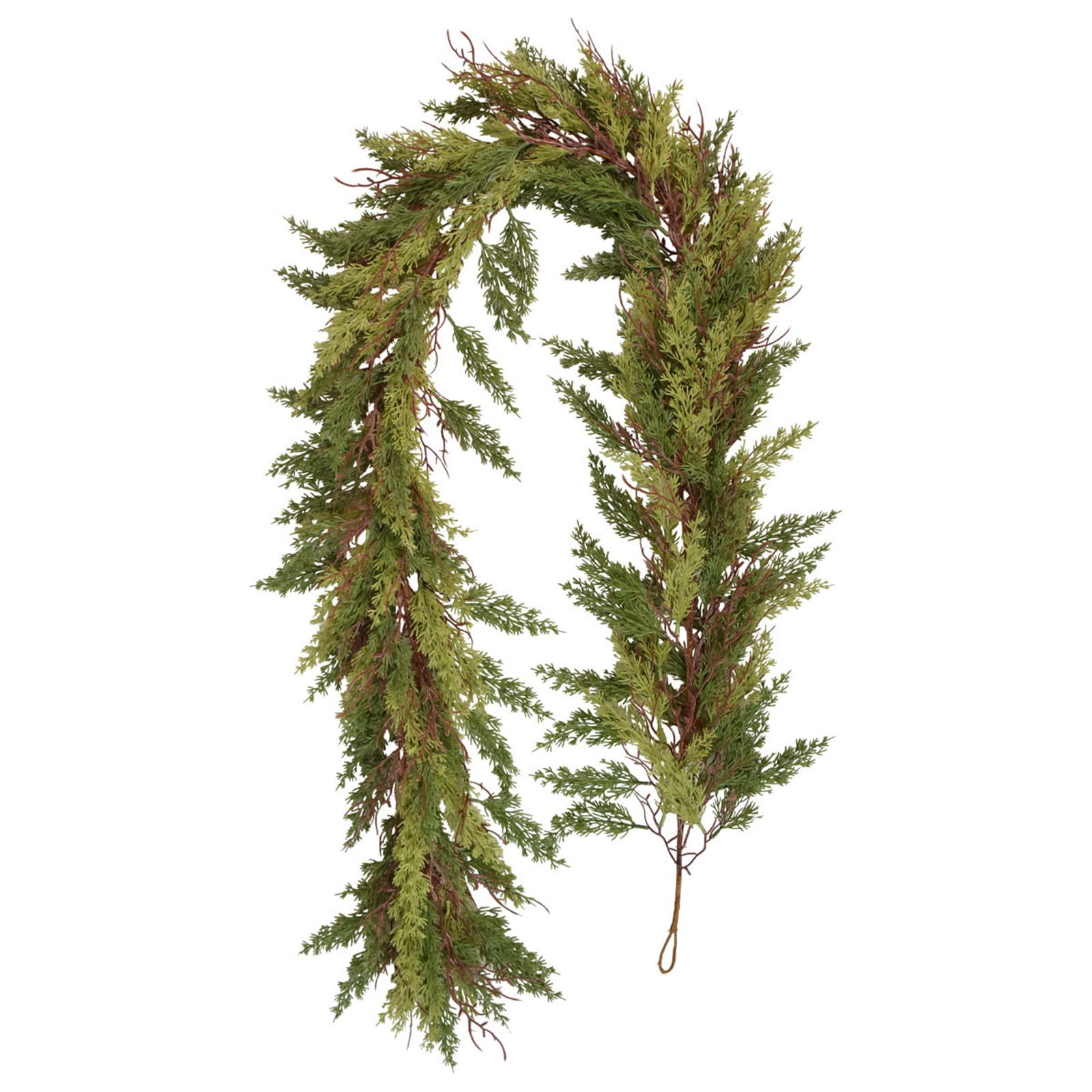 ToyKingdee Realistic Touch Norfolk Pine Garland, Artificial Realistic ...