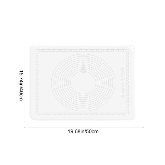 ToyKingdee Silicone Baking Mat with Measurements, Non-Stick, for Dough ...